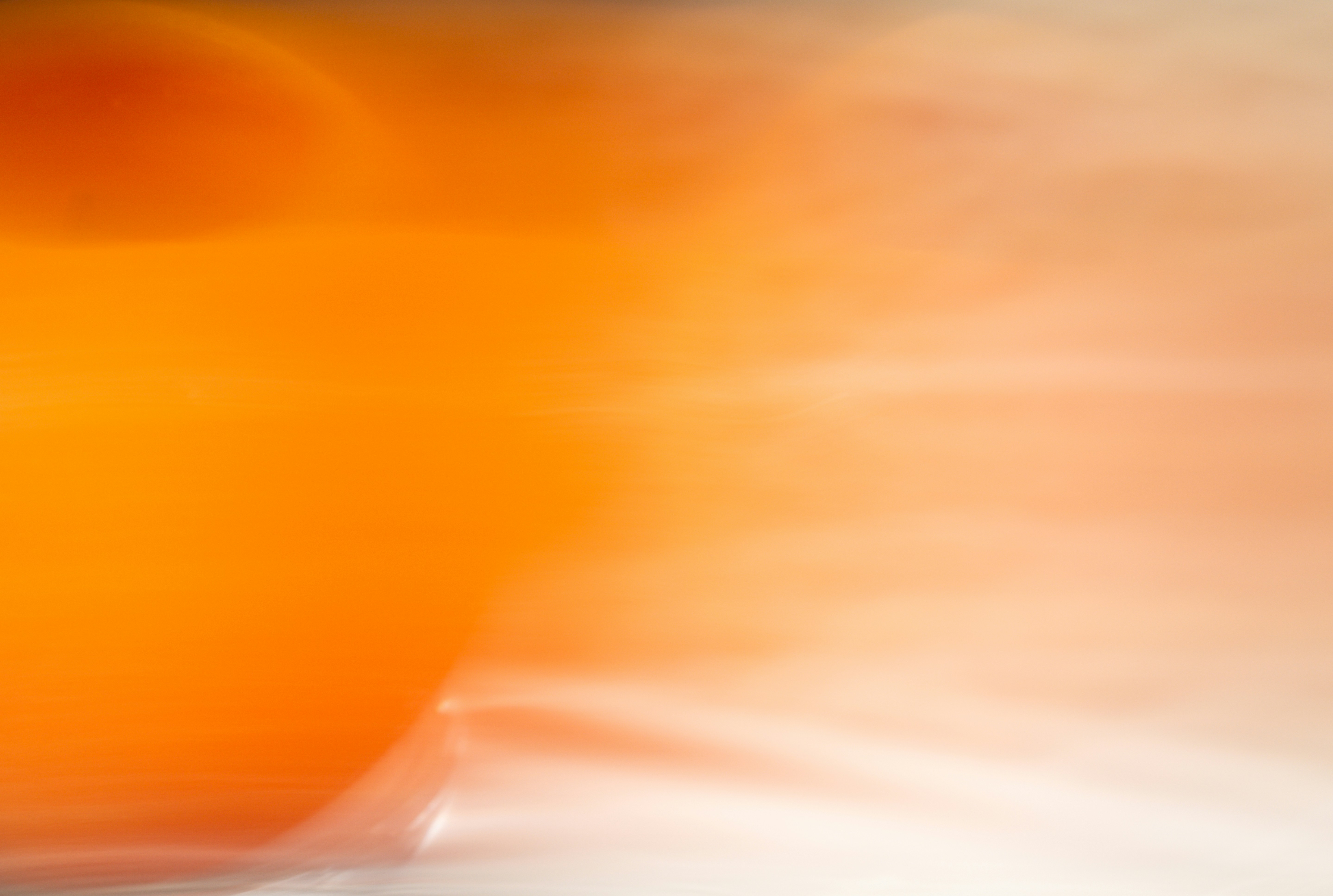 Abstract orange and white light streaks