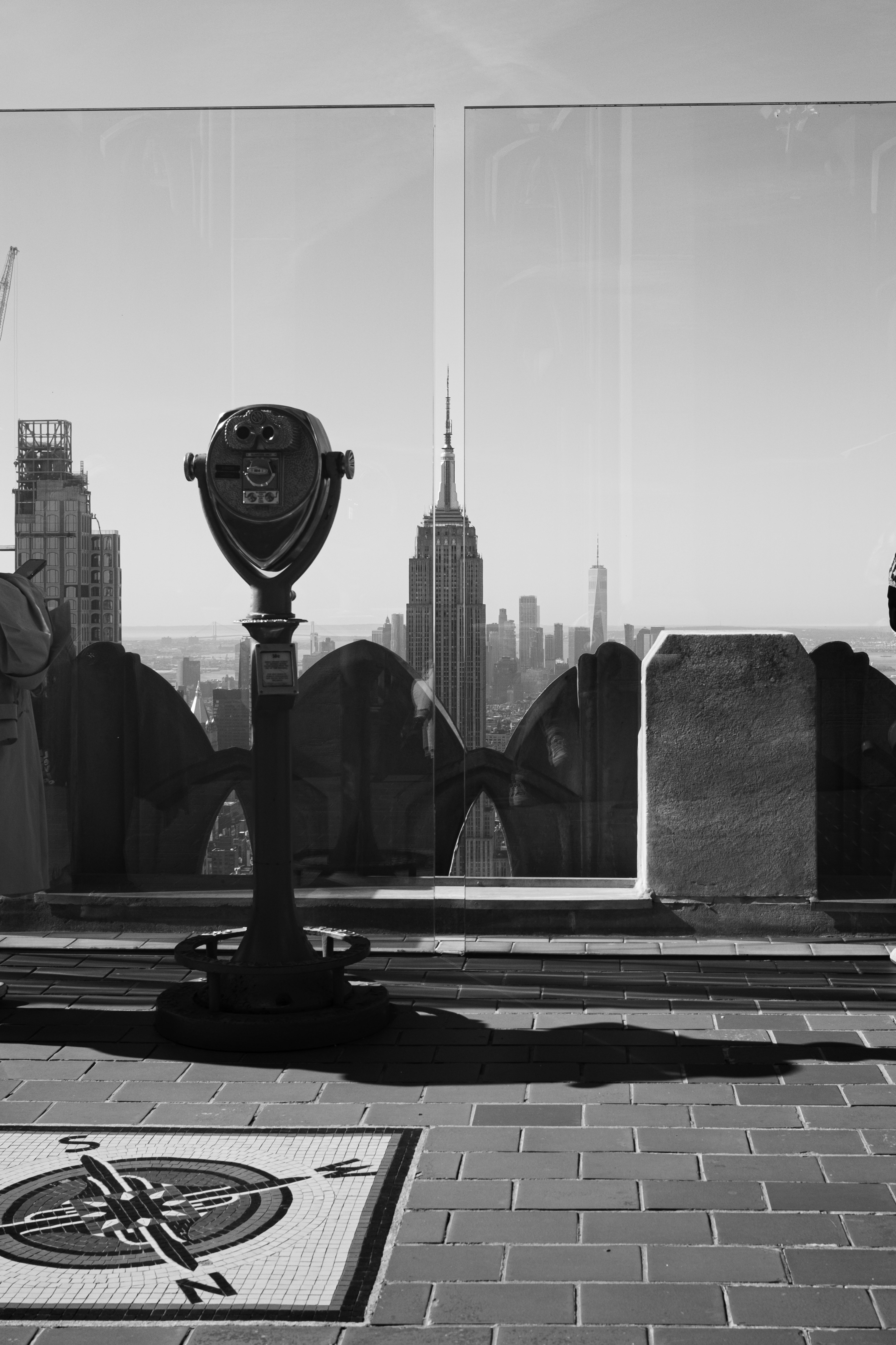 Urban Reflections: A Glimpse from the Heights