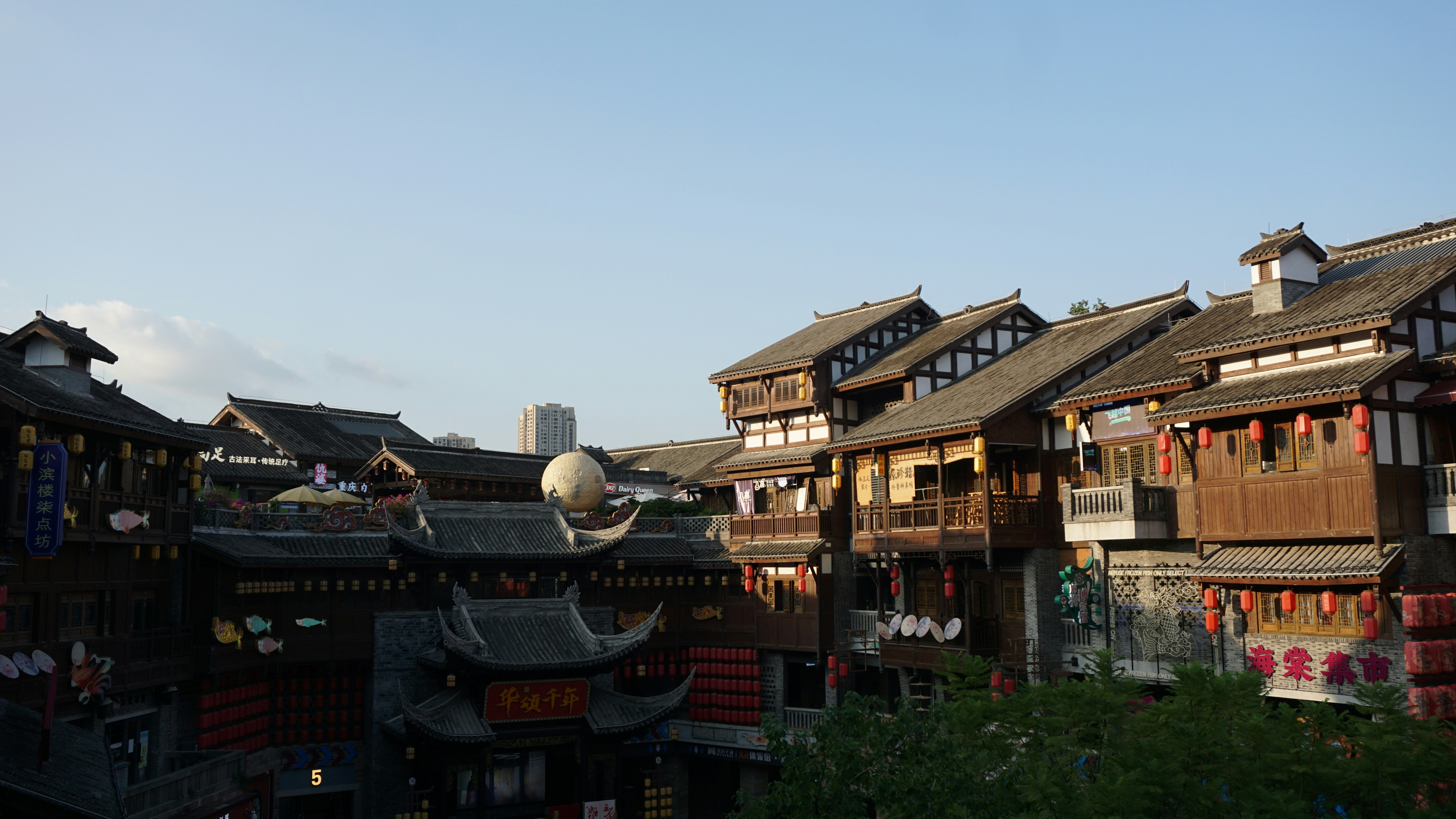 Lantern Quarter: Timbered Facades and a Sunlit Heritage Street