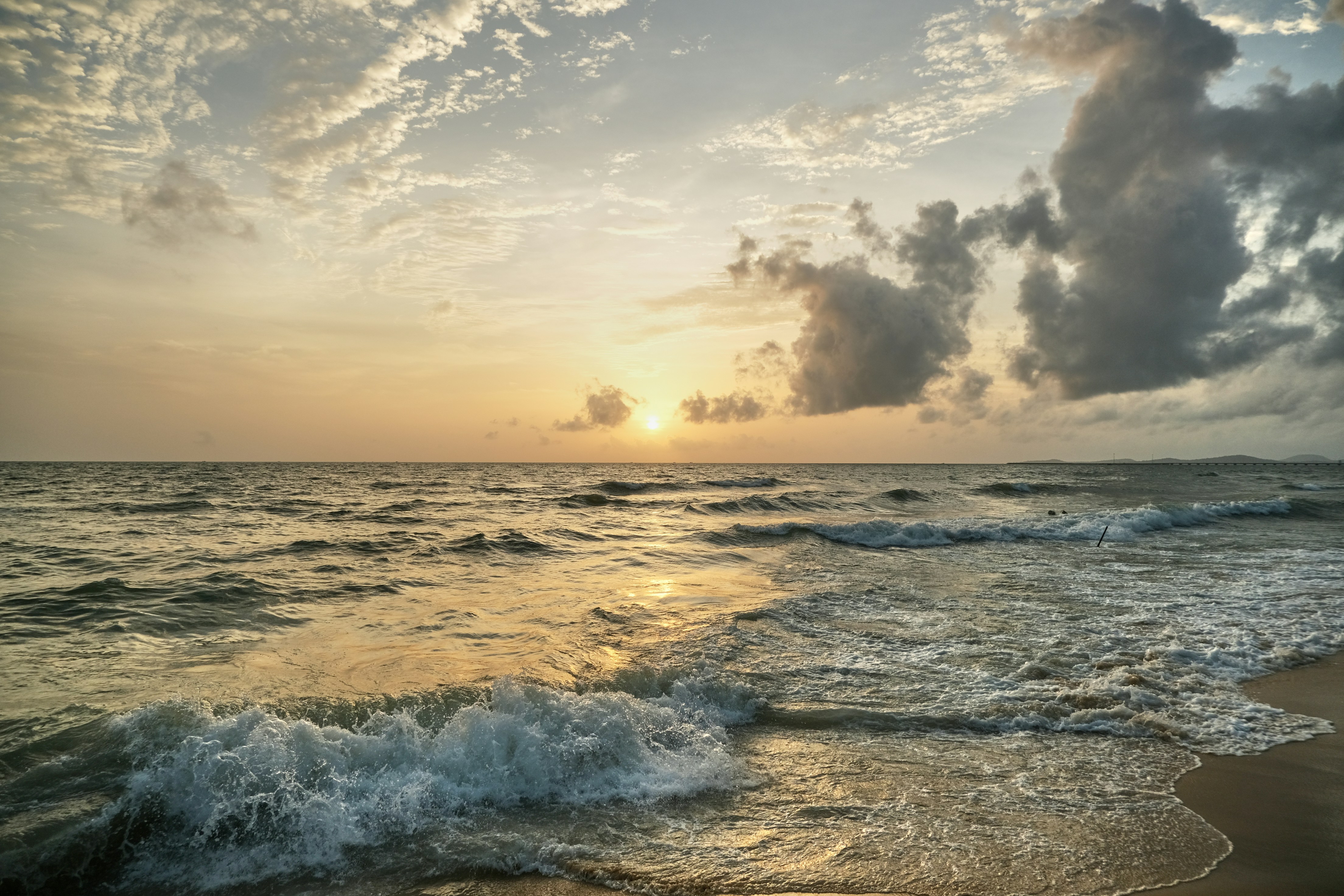 Whispers of Dusk: The Ocean's Embrace