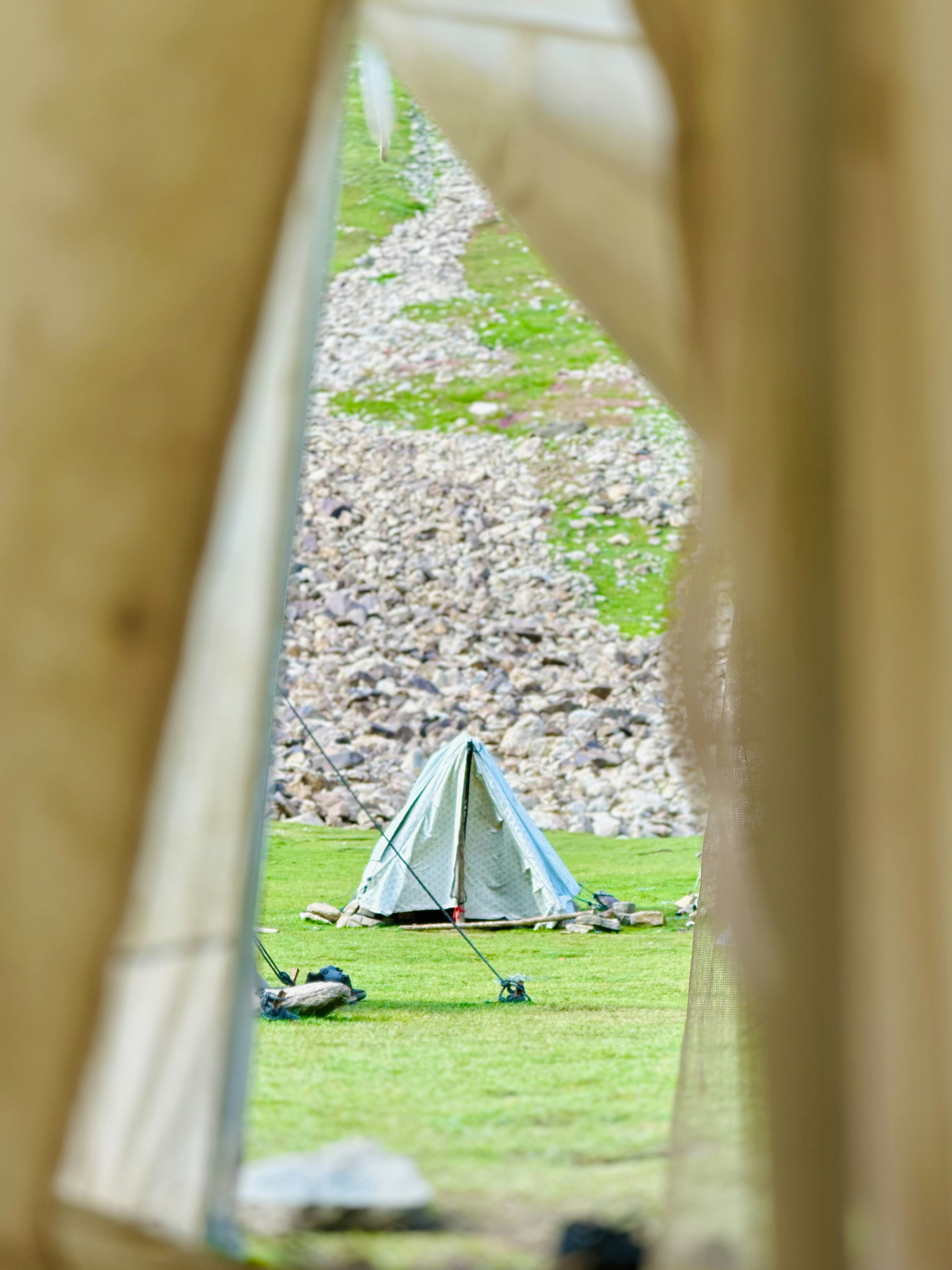 A Glimpse of Solitude: The Tent Awaits
