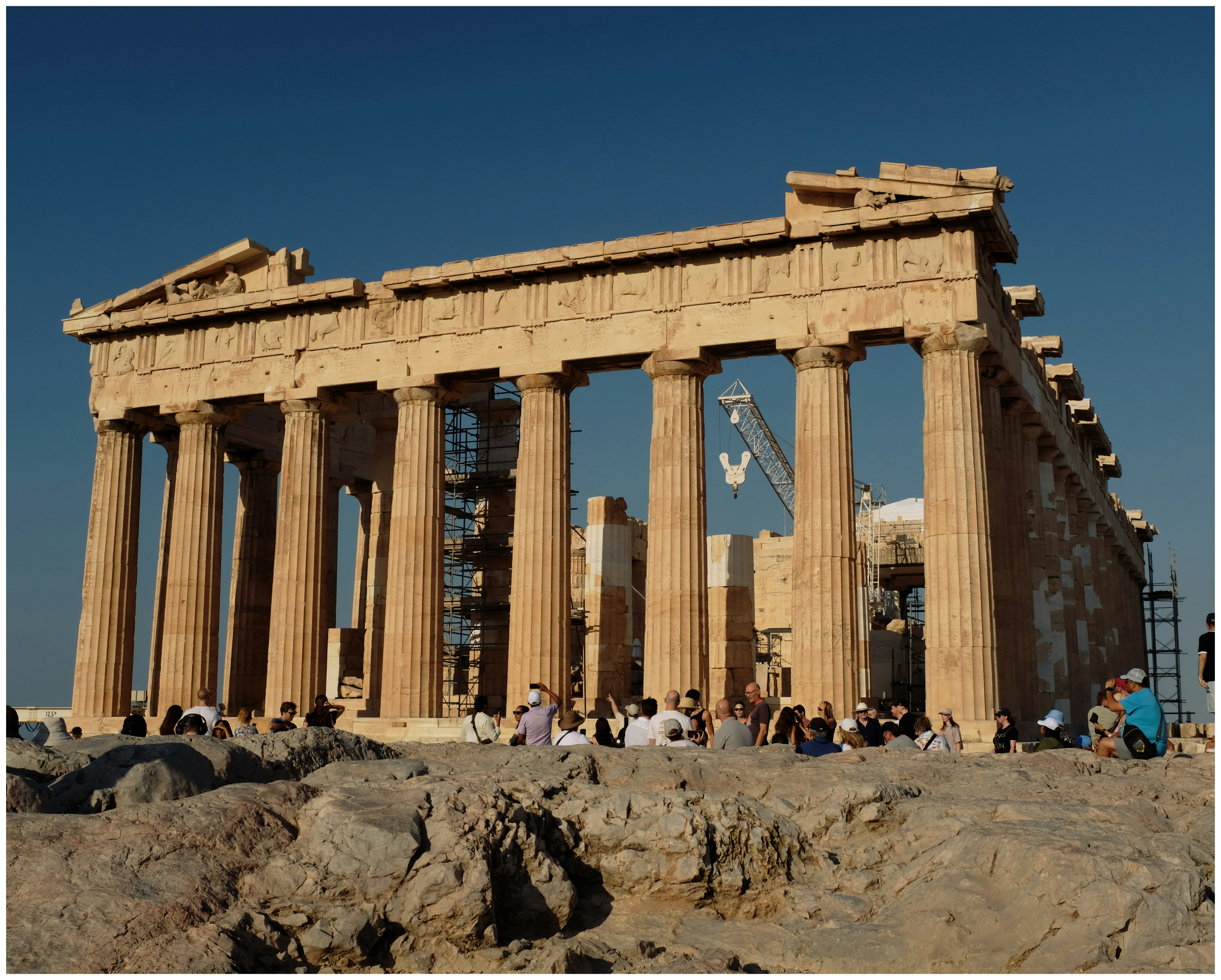Echoes of Antiquity: The Parthenon Under Restoration