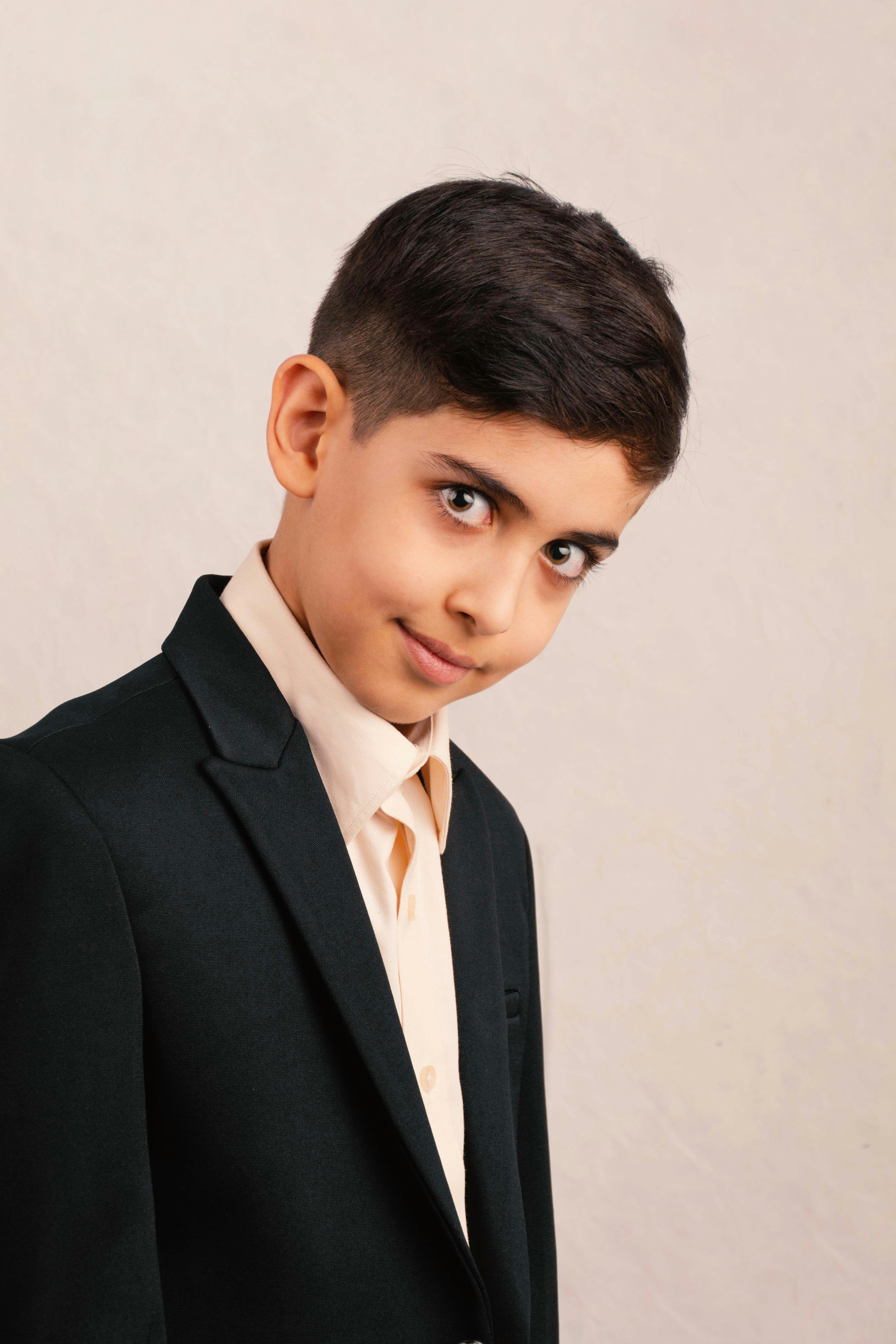 Charming Confidence in a Tailored Suit
