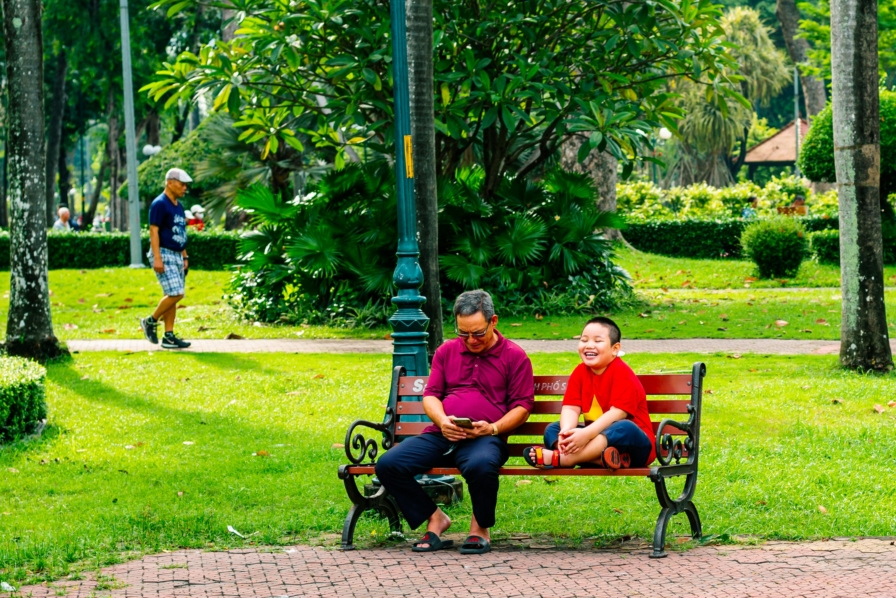 Moments of Connection in a Lush Oasis