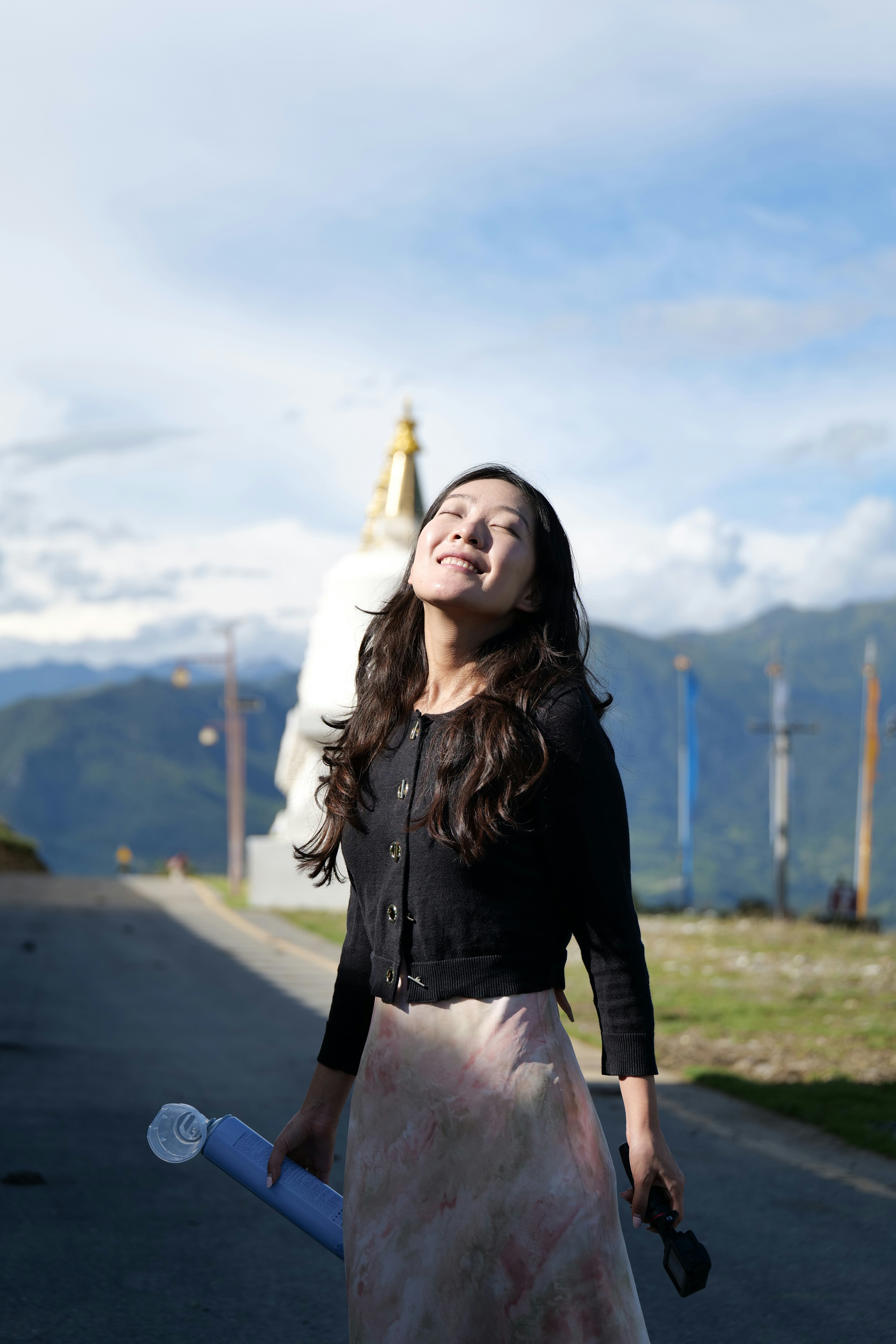 Embracing Serenity Amidst Majestic Mountains
