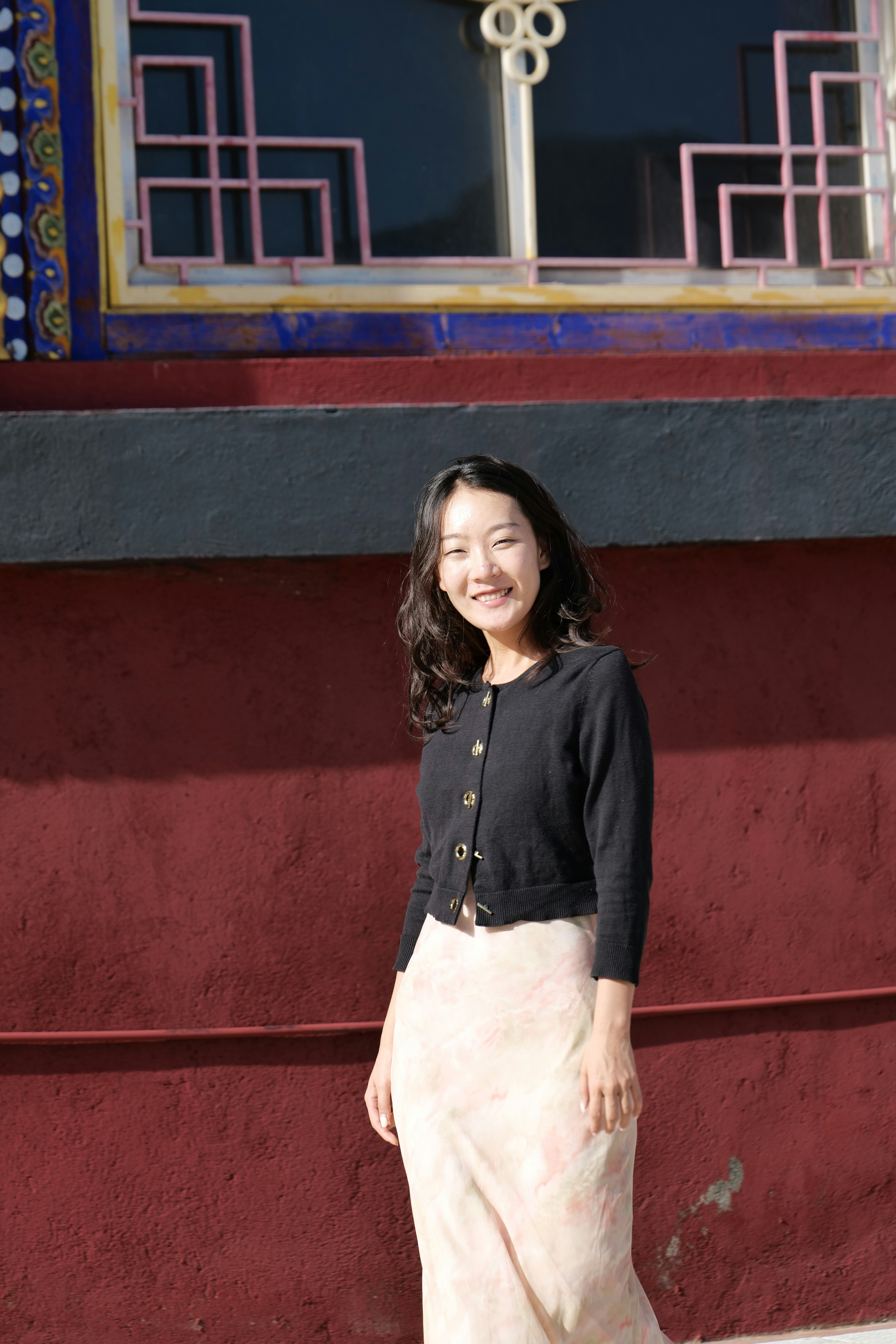 Embracing the Sunlight: A Moment of Joy