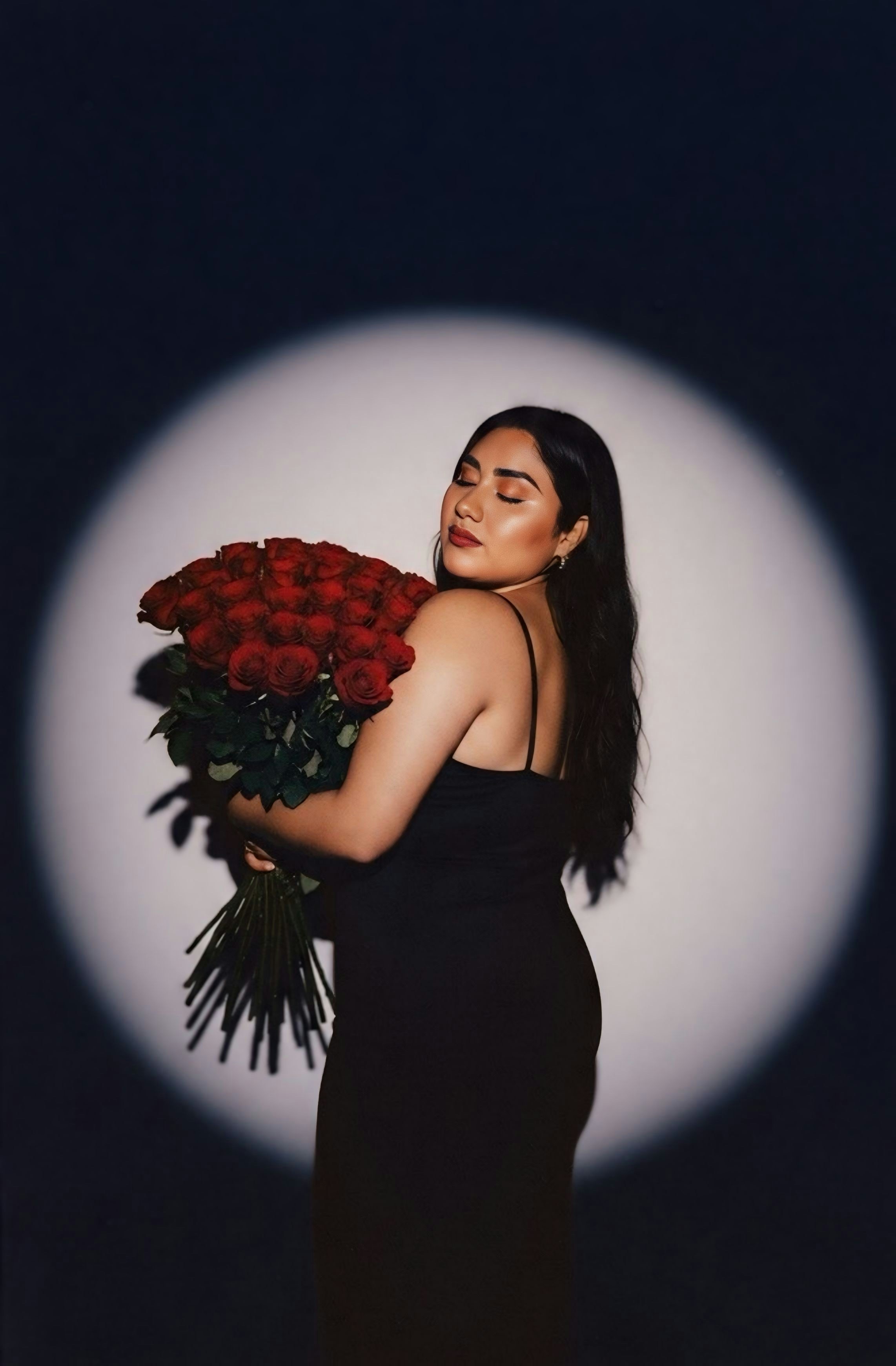 Embrace of Elegance: A Floral Reverie