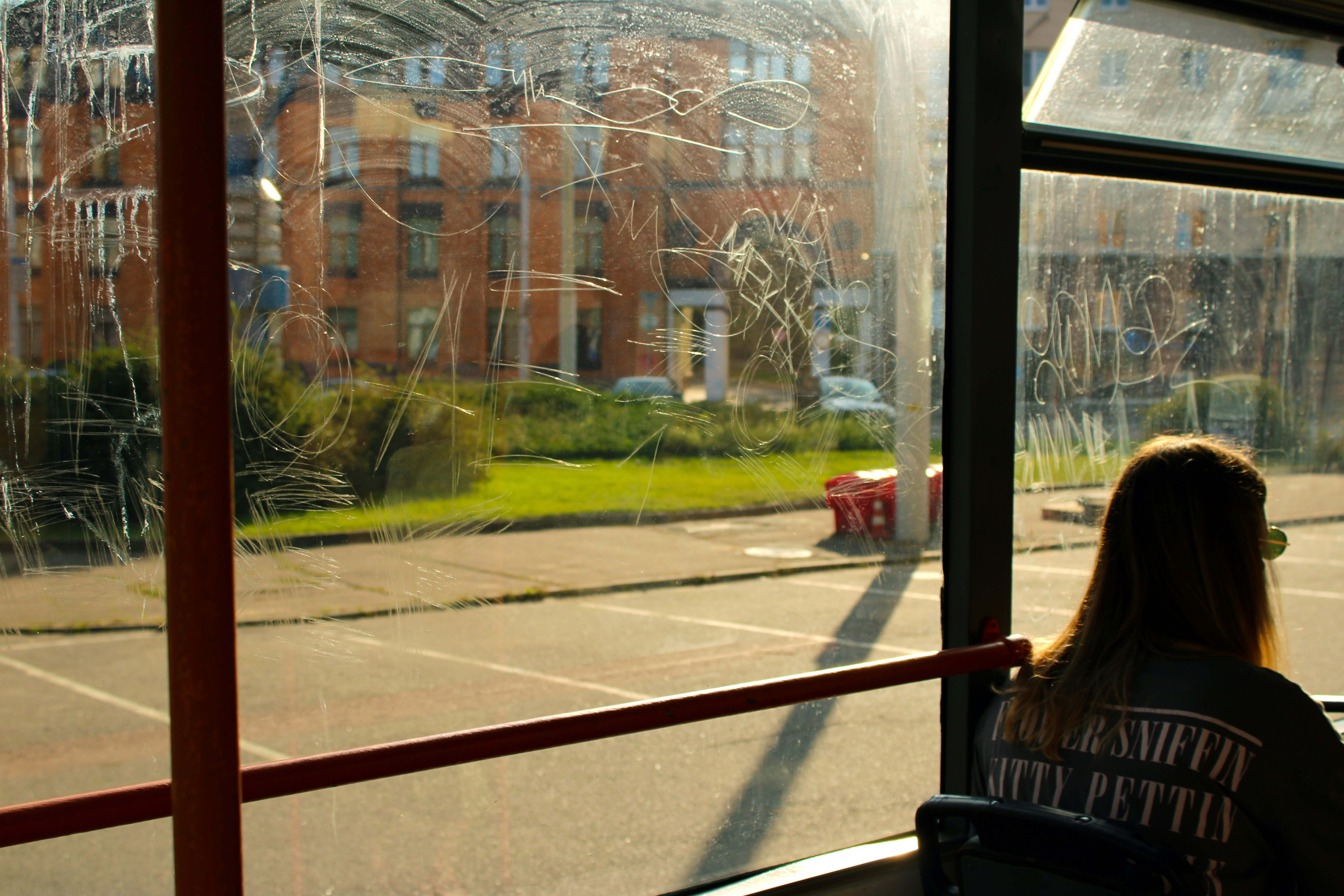 Urban Reflections: A Glimpse Through the Glass