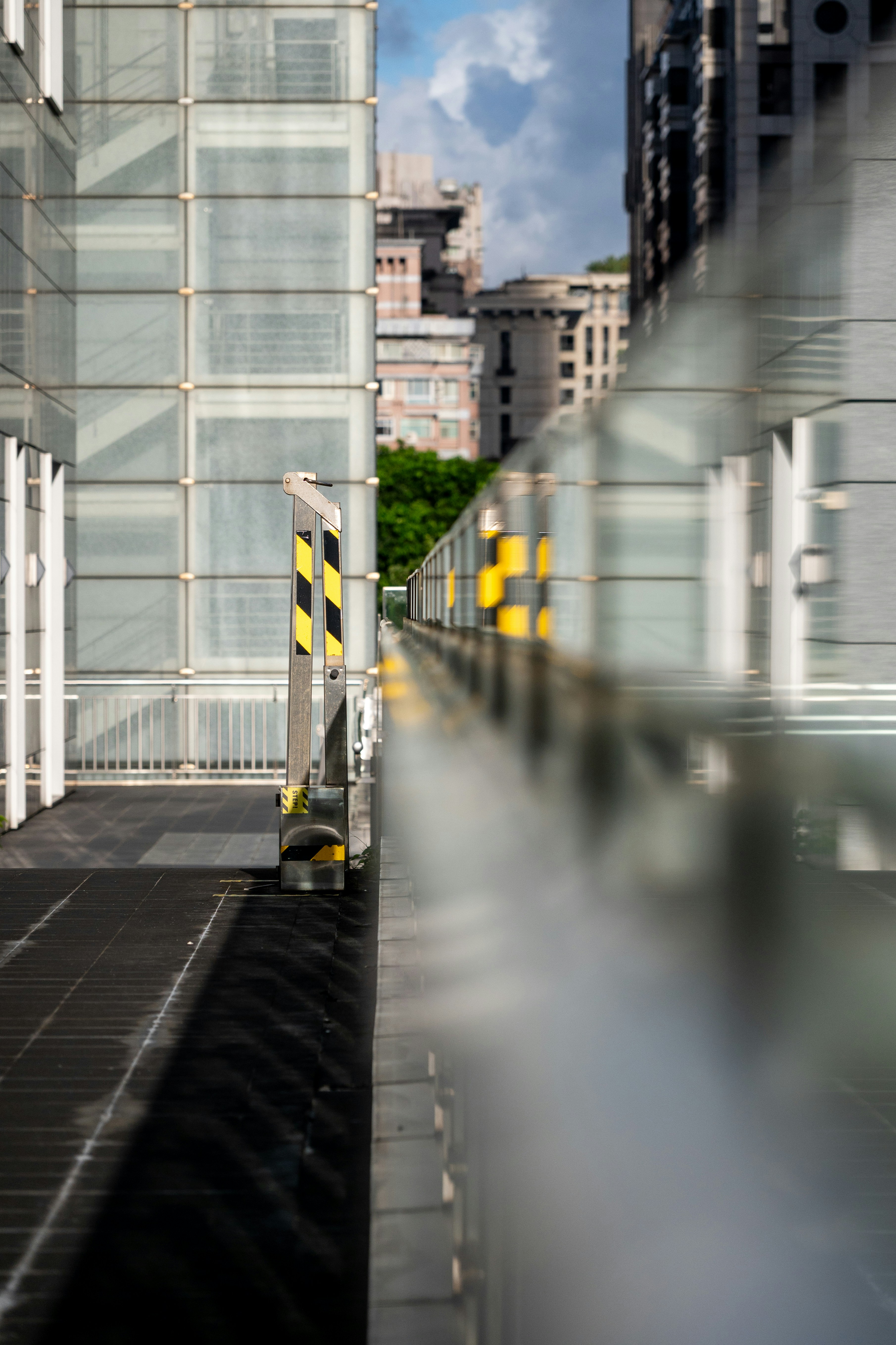 Urban Pathways: A Glimpse Beyond the Glass