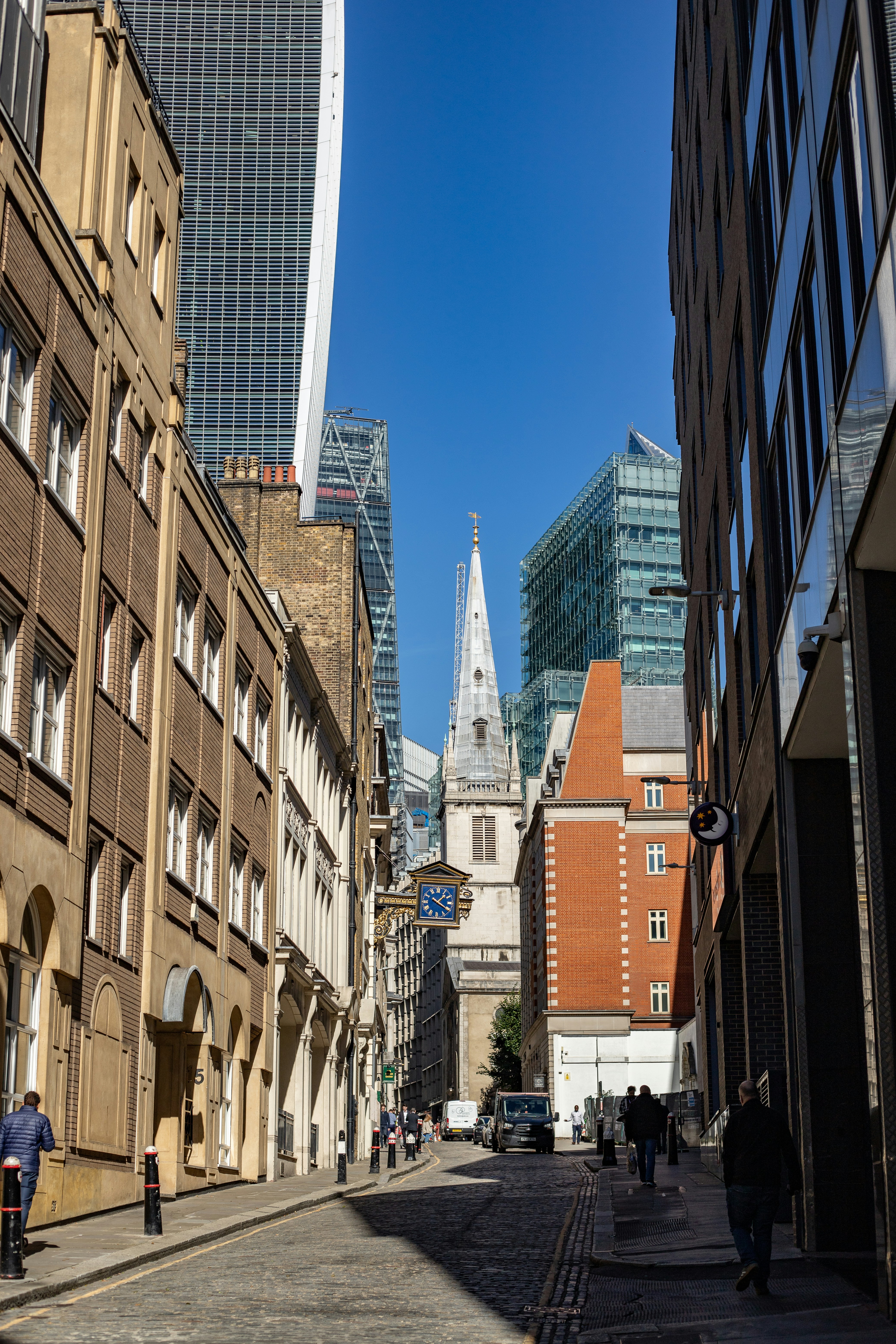 Harmony of the Old and New: A London Street Perspective