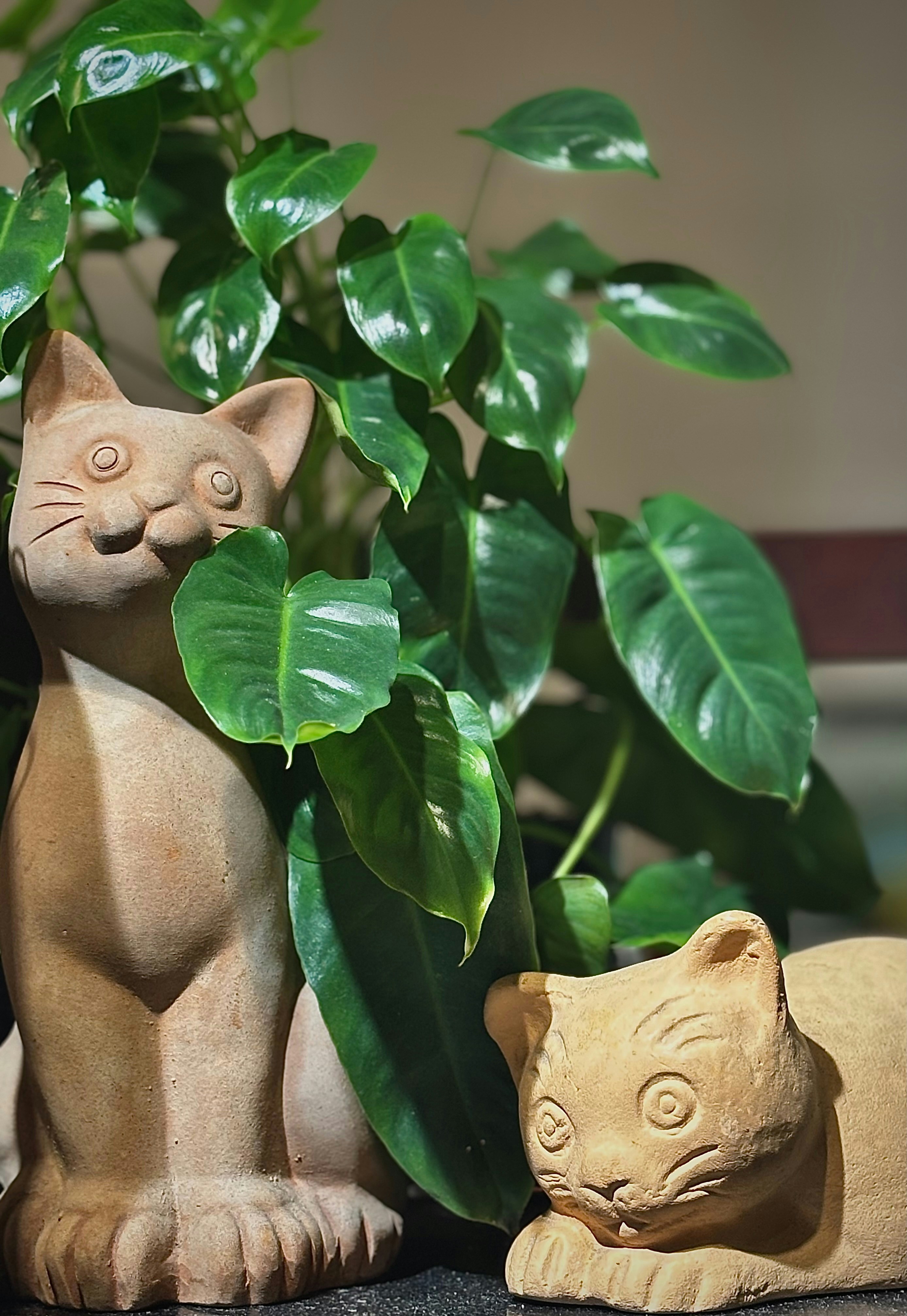 Whimsical Guardians of the Greenery