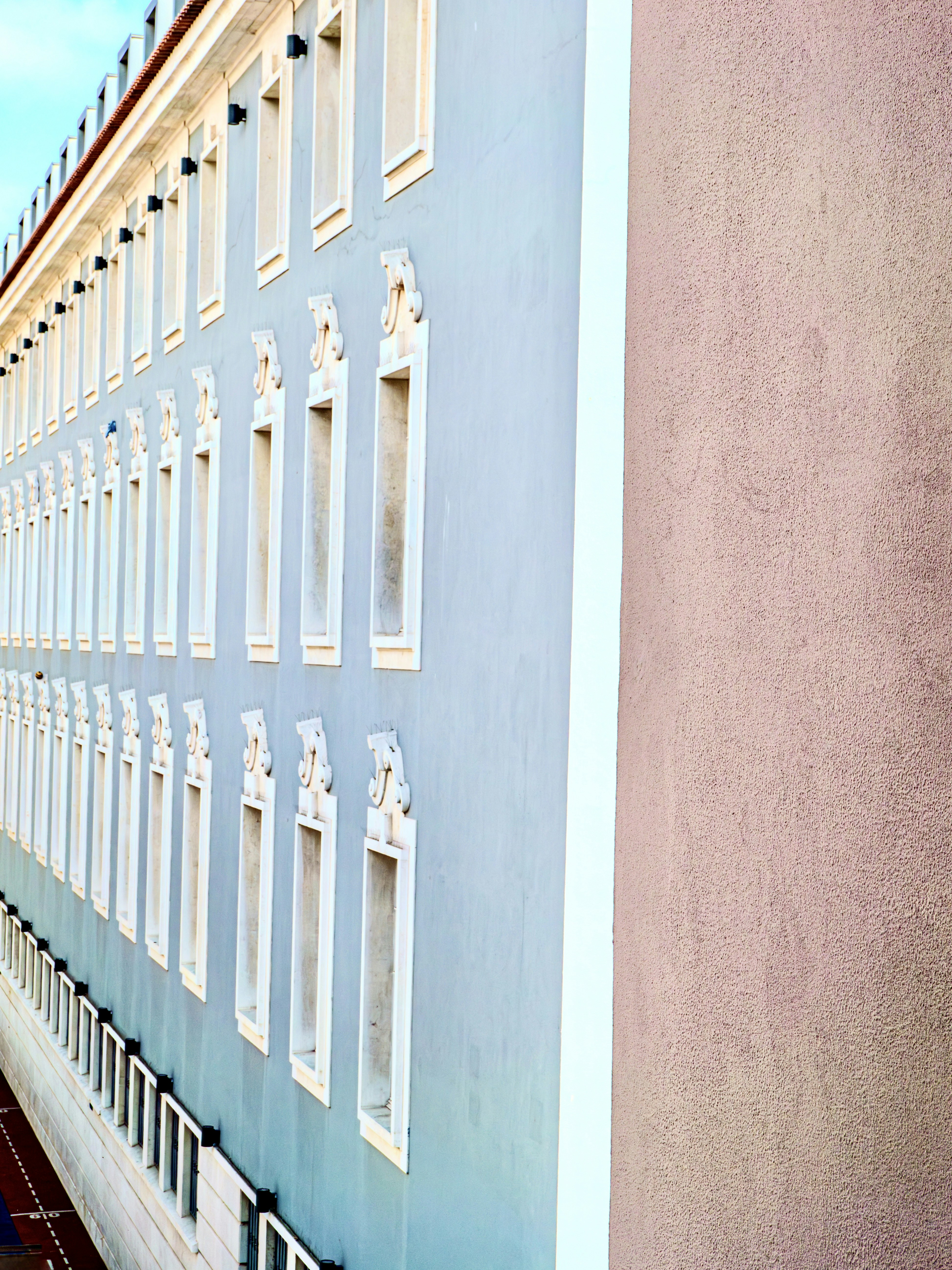 Architectural Harmony: A Study in Lines and Shadows