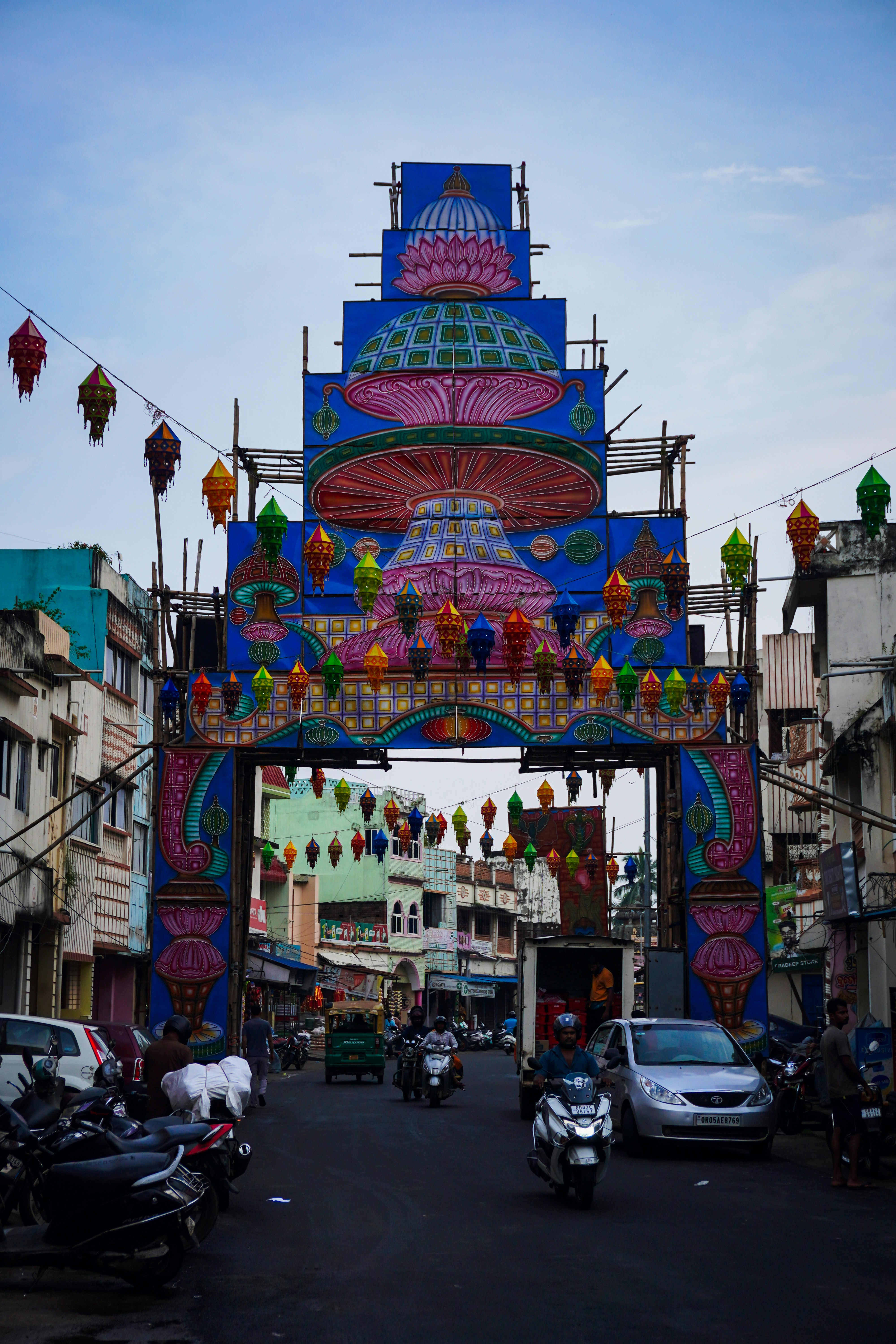 Vibrant Gateway to Local Festivities