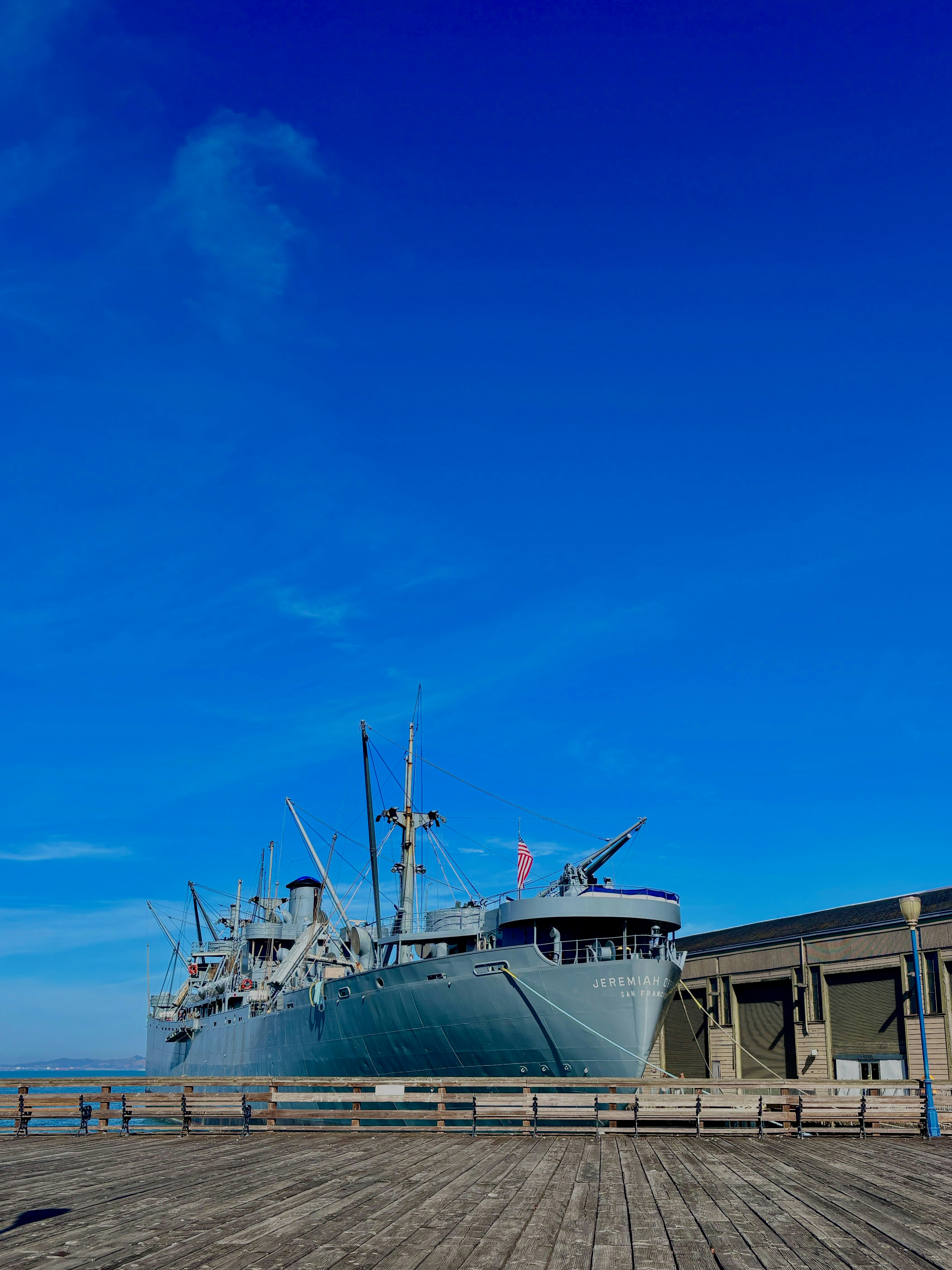 Nautical Heritage: The S.S. Jeremiah O'Brien at Dock