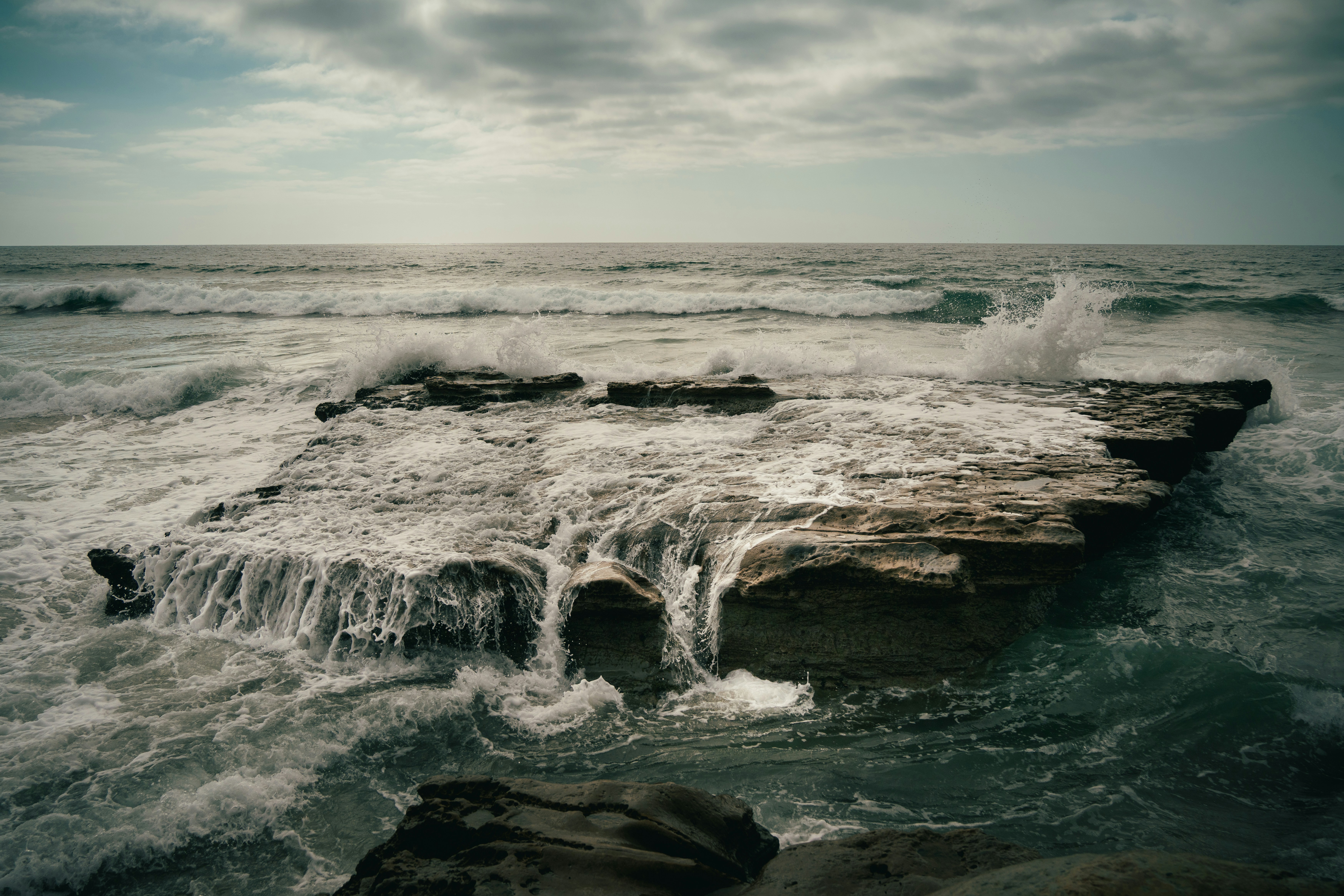 Erosion's Embrace: The Rocky Outcrop