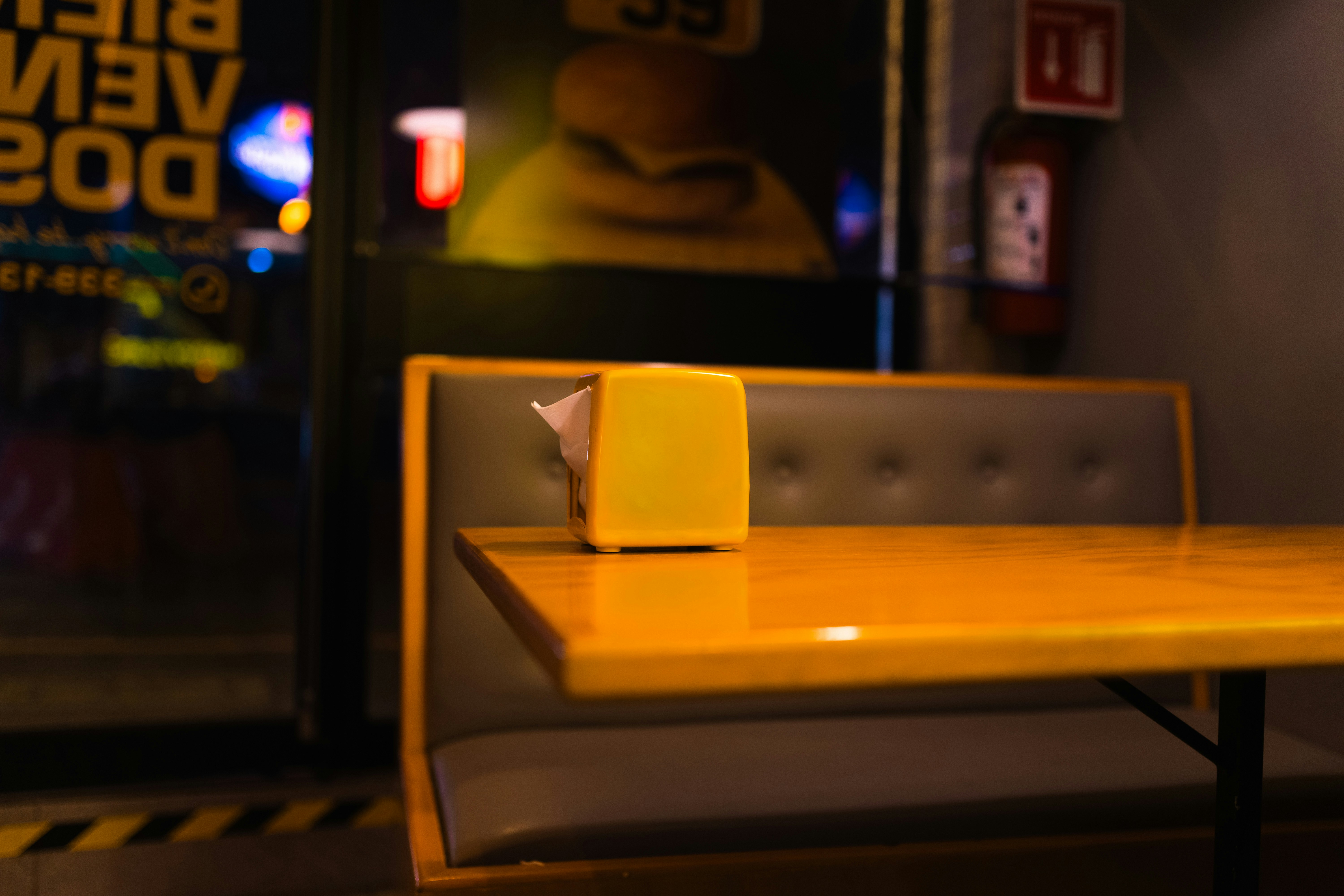 A Quiet Moment at the Diner