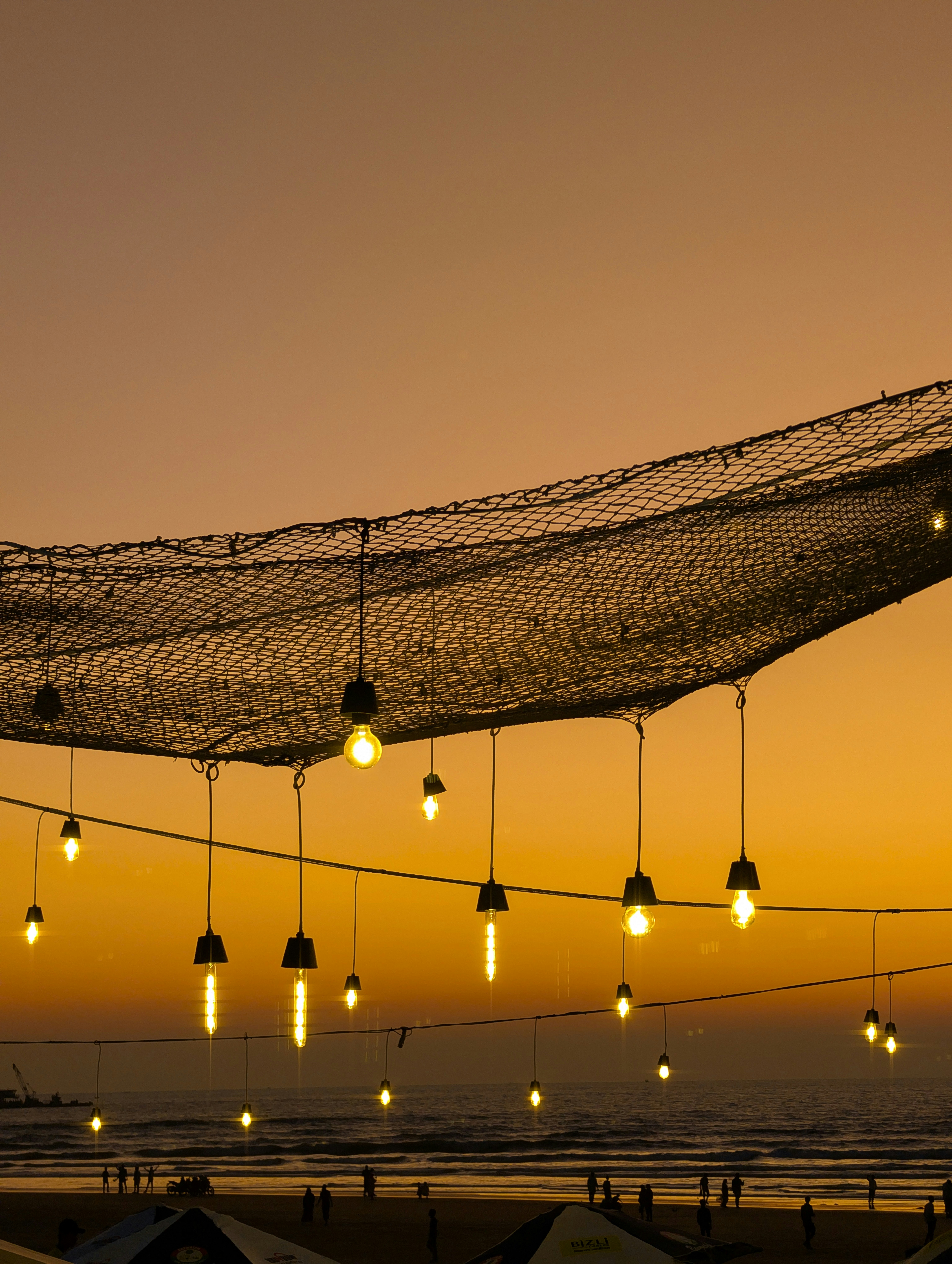Twilight Glow: Illuminated Serenity by the Shore