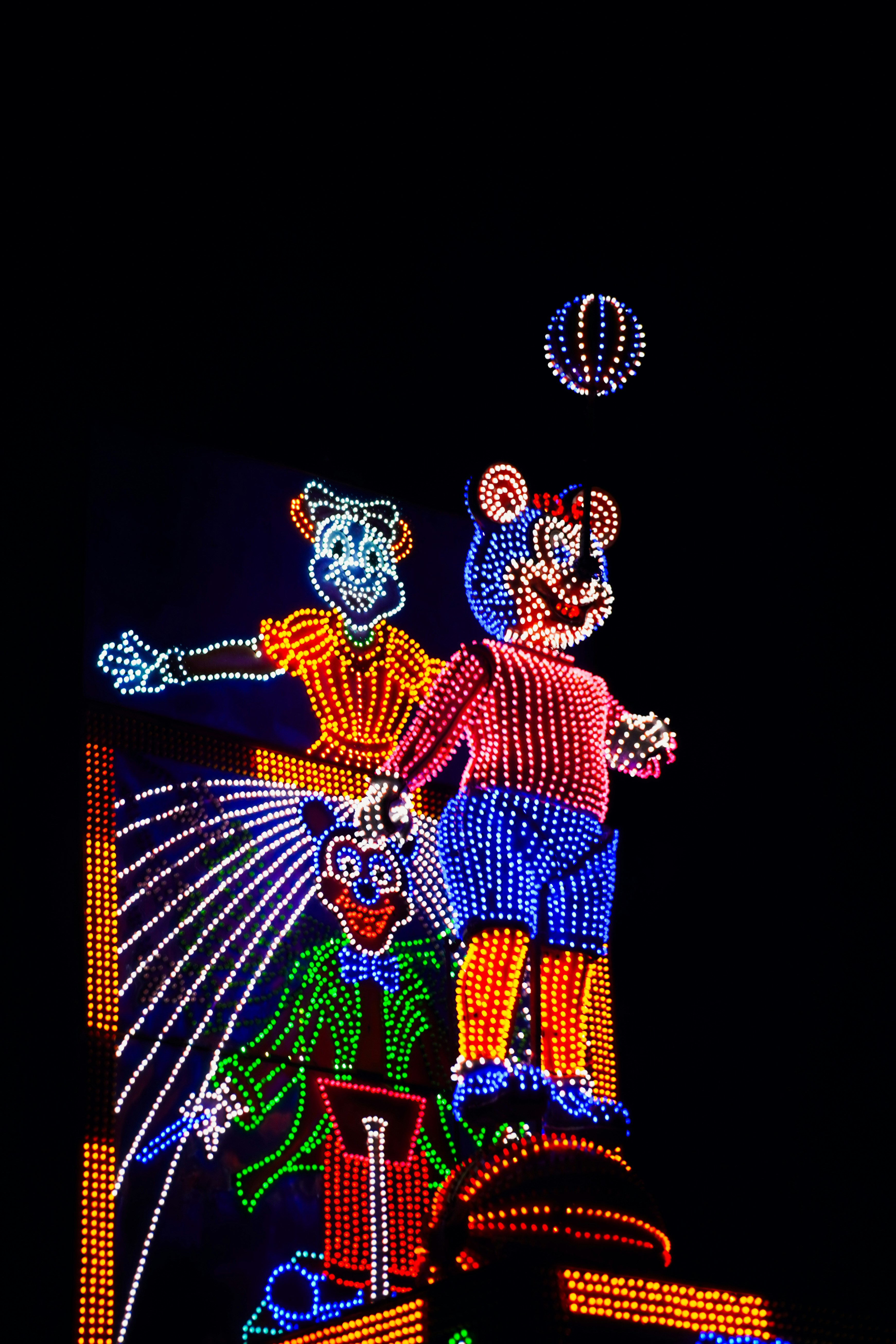 Whimsical Illumination: A Playful Dance of Light