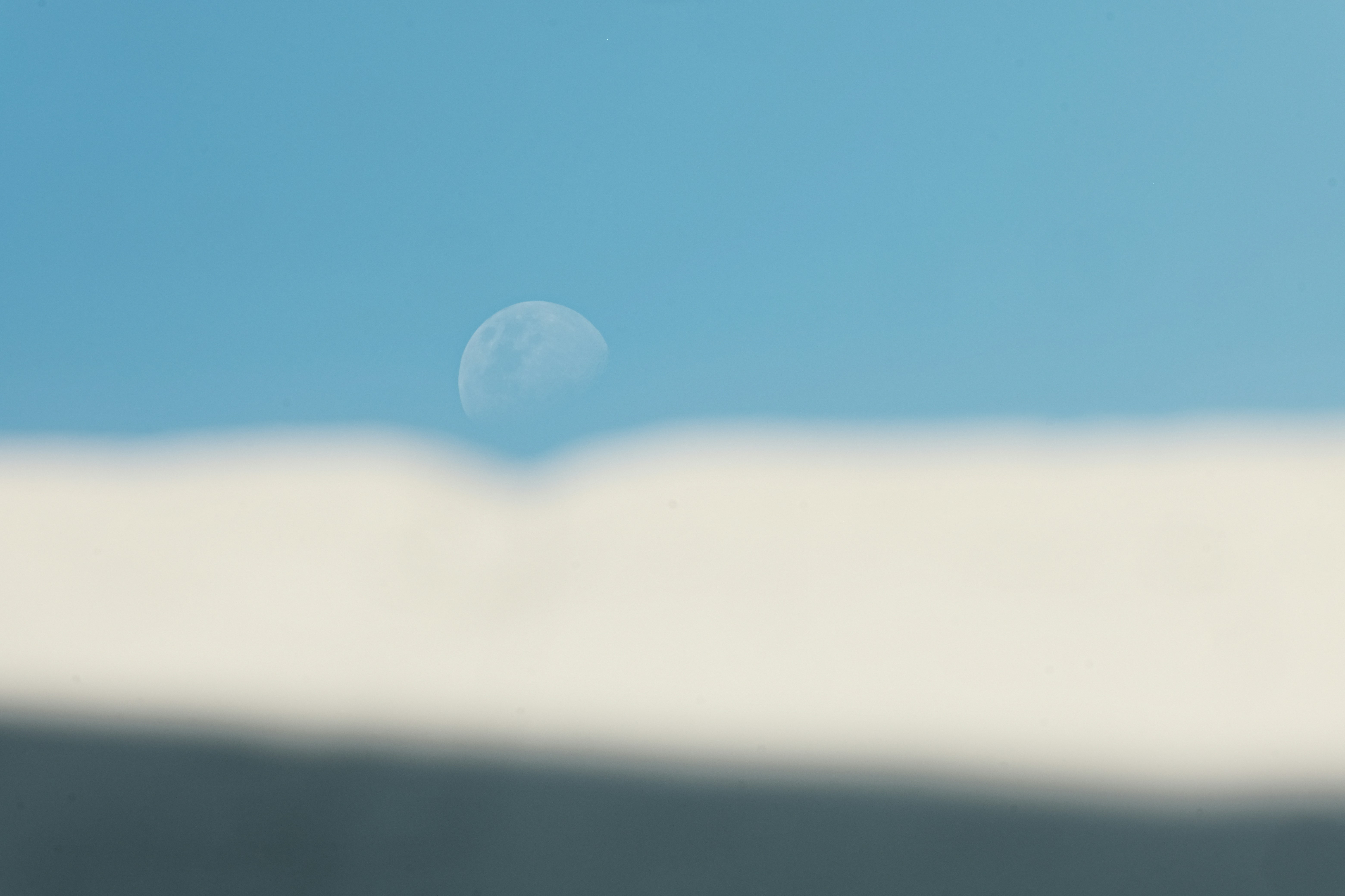Celestial Whisper: The Moon's Gentle Gaze