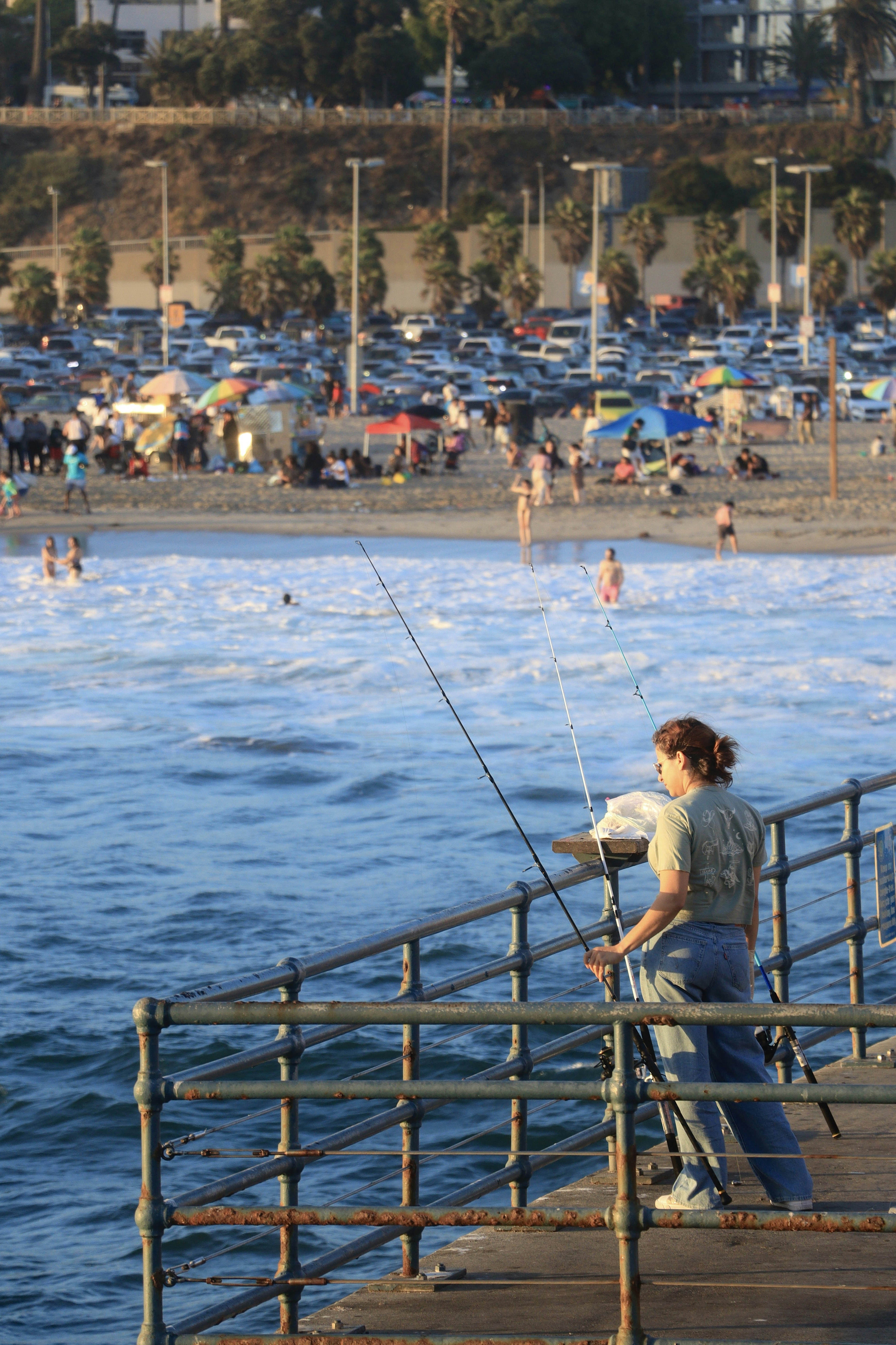 Casting Lines at Sunset: A Fisherman's Retreat