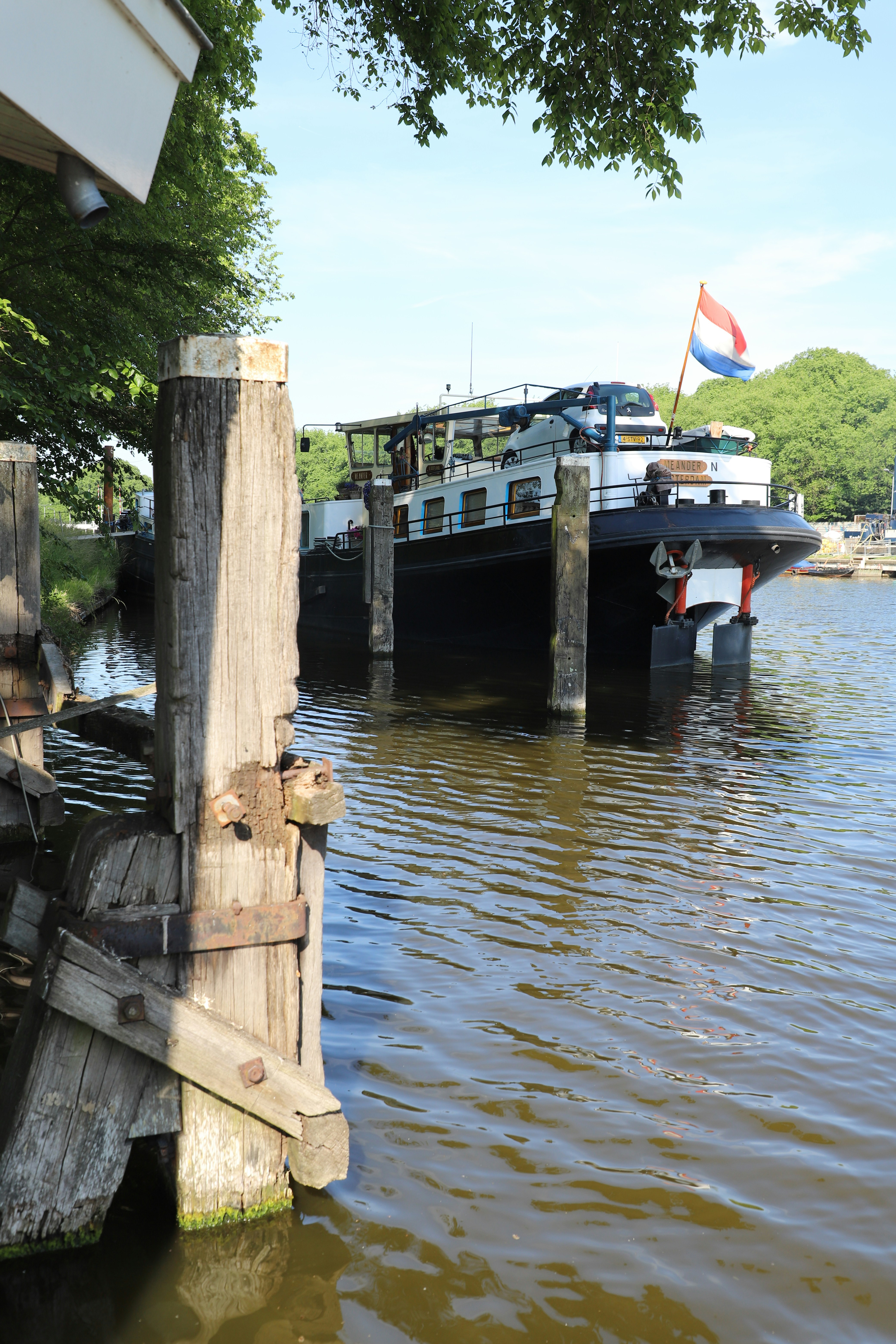 Harbor Serenity: A Vessel's Rest