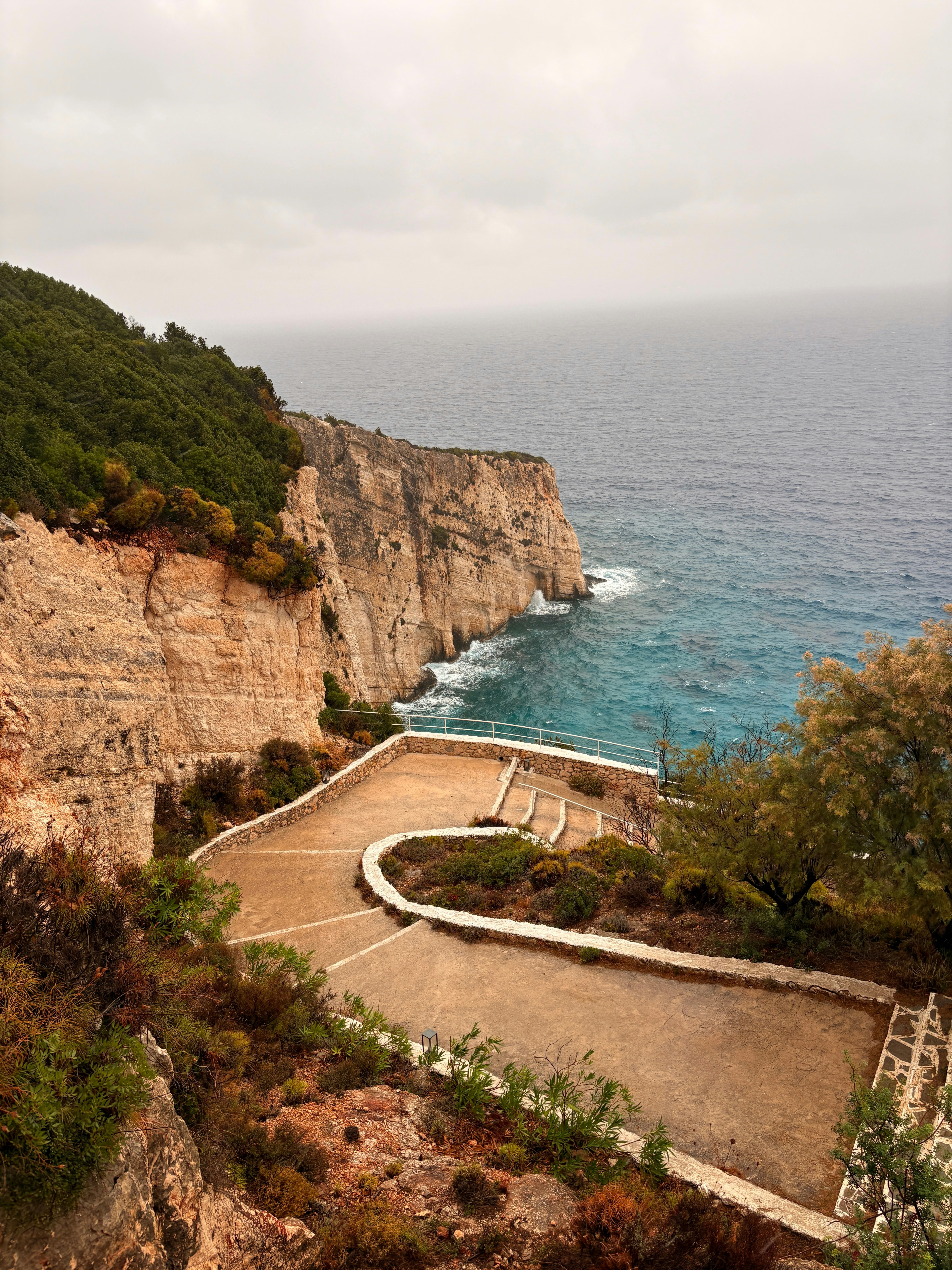 Waves Whispering Against Cliffside Paths