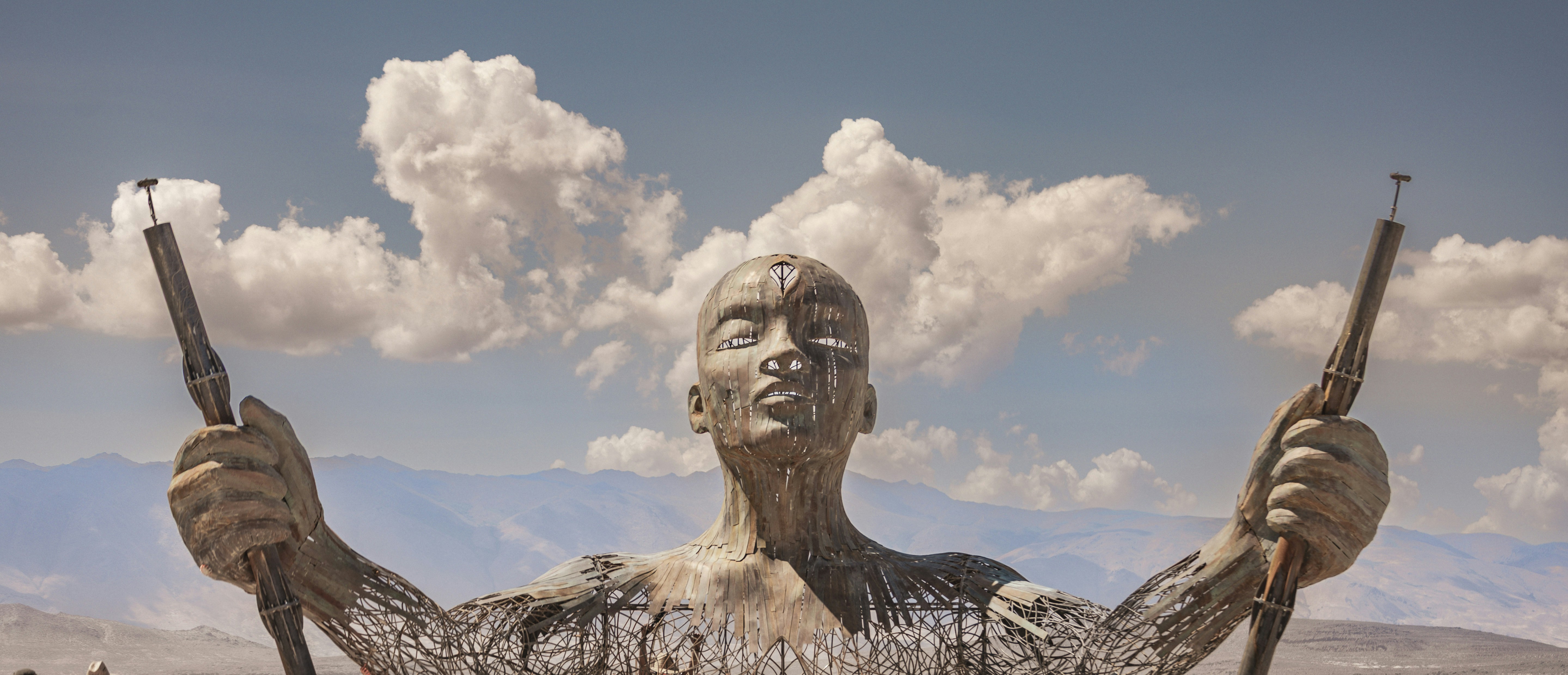 Embrace of the Elements: A Human Canvas