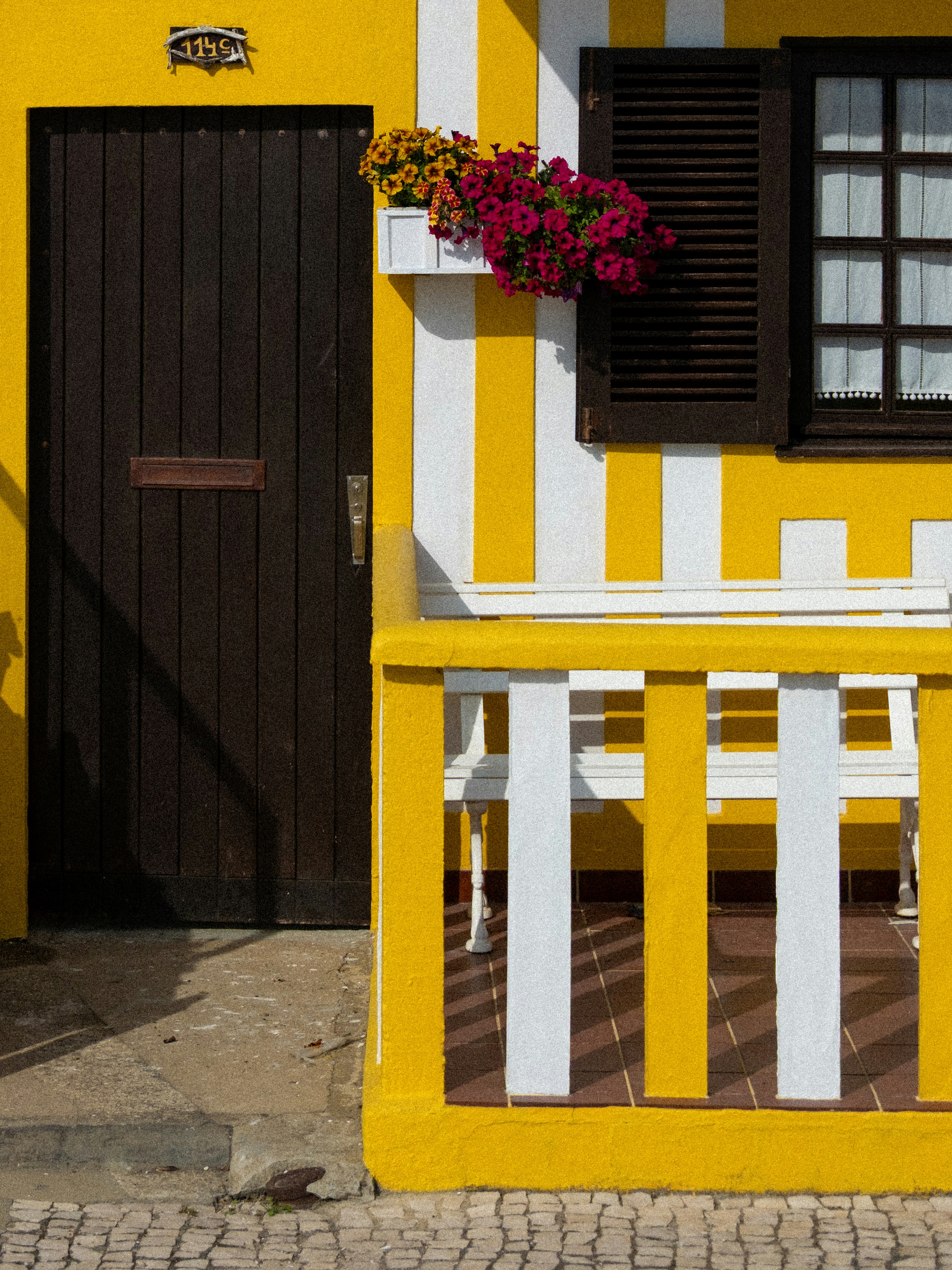 Vibrant Entrance: A Warm Welcome
