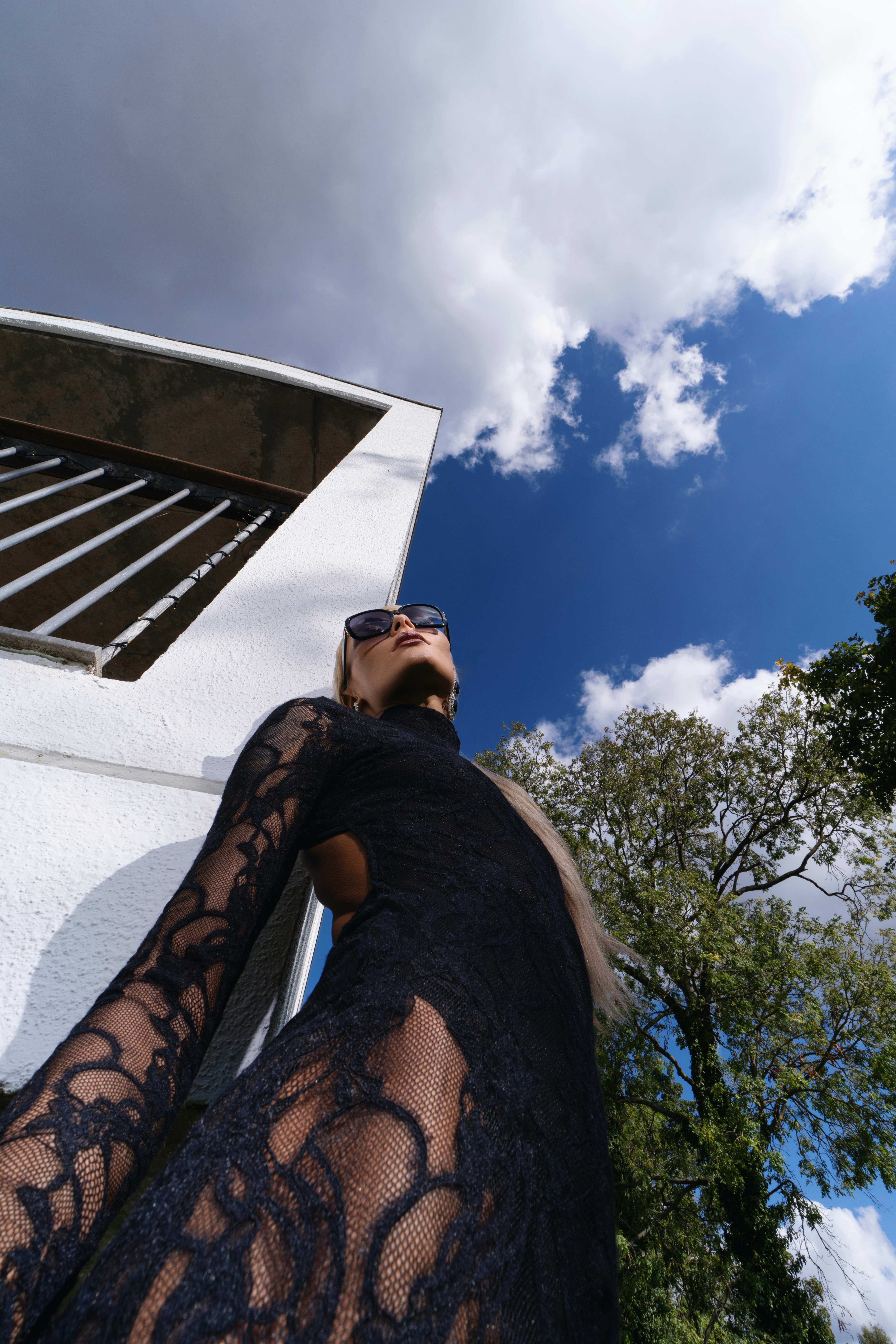 Lace Against the Sky: A Ground-Up Portrait at the Edge of Architecture