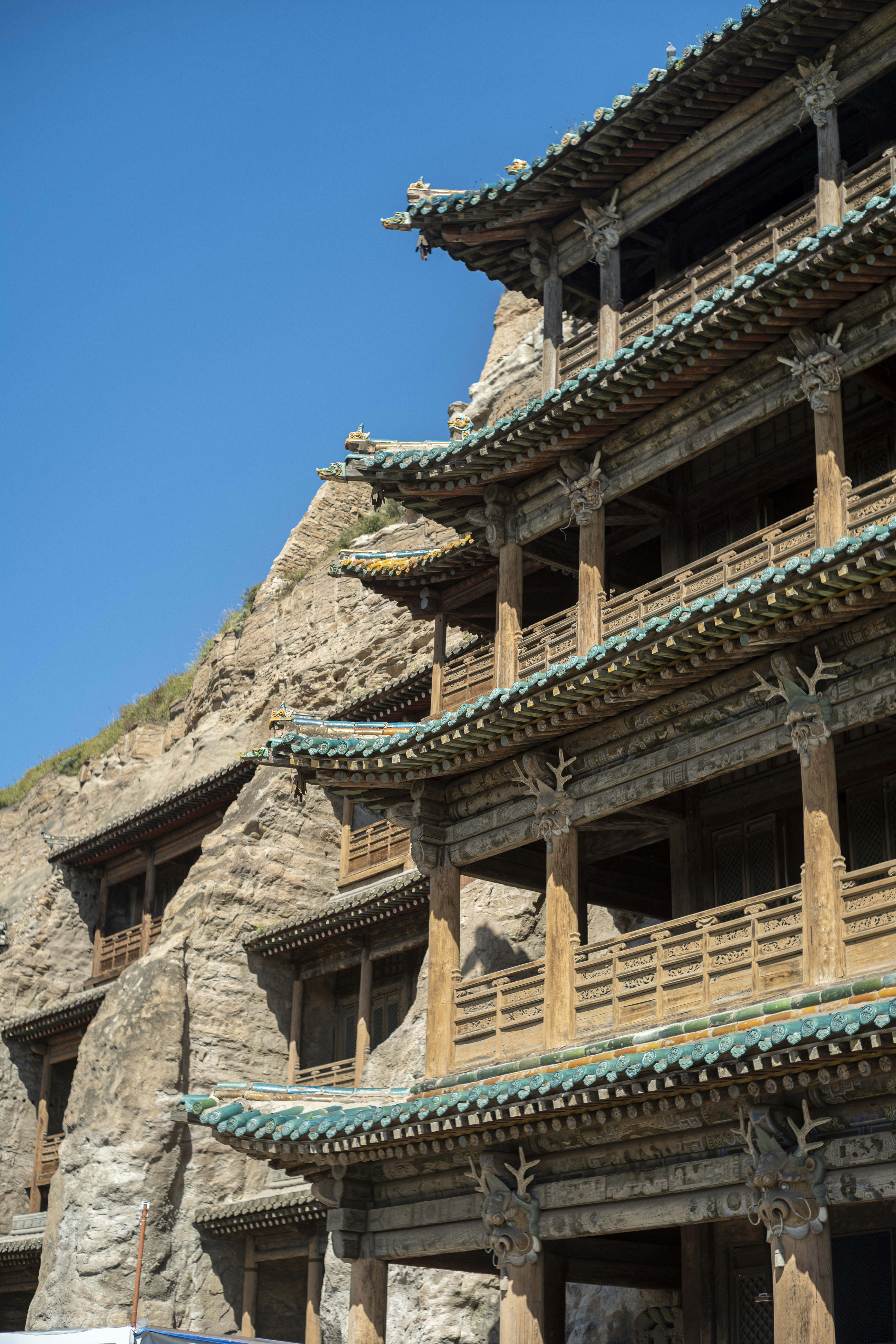Echoes of Ancient Architecture: The Cliffside Monastery