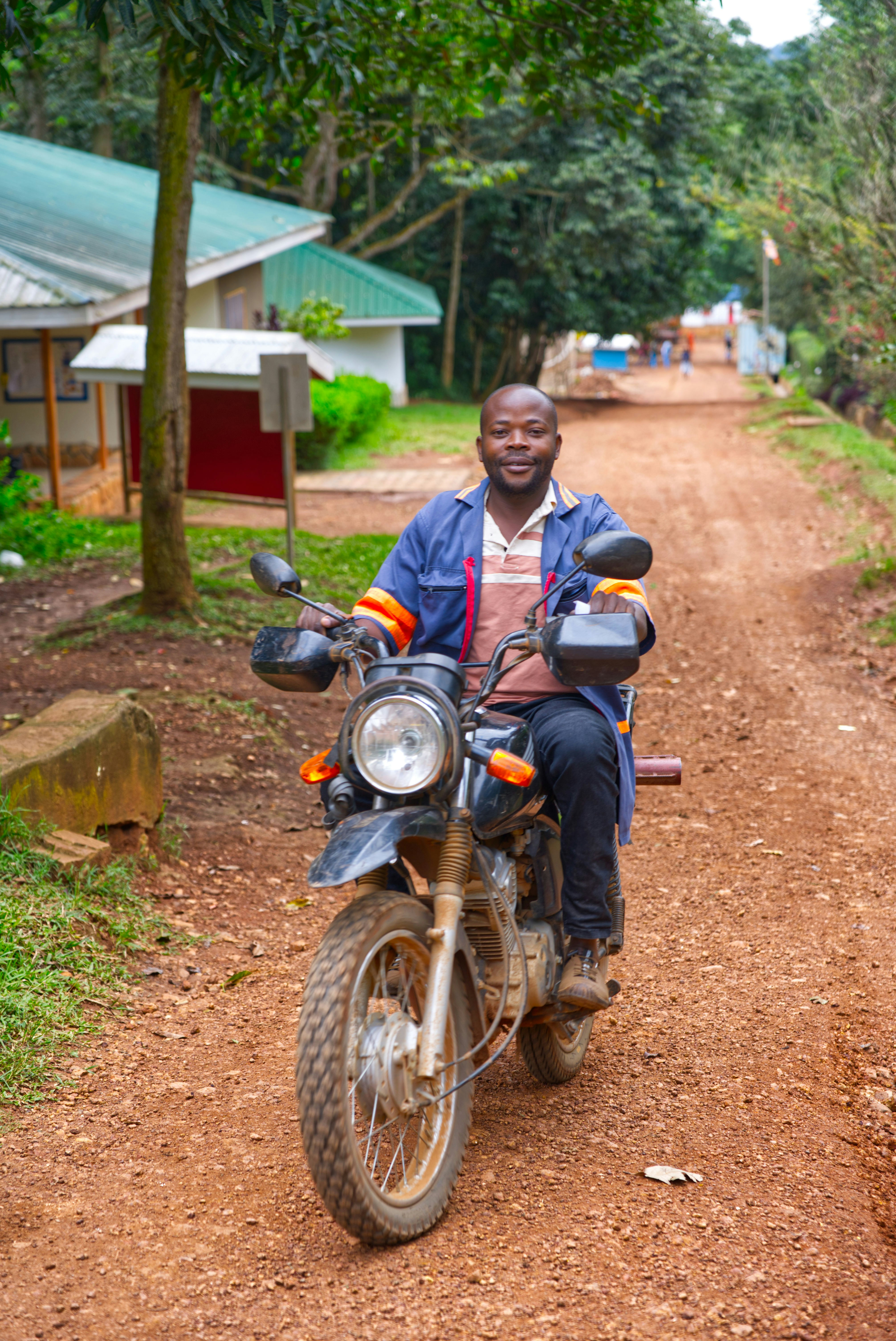 Rider's Journey Through Rustic Trails
