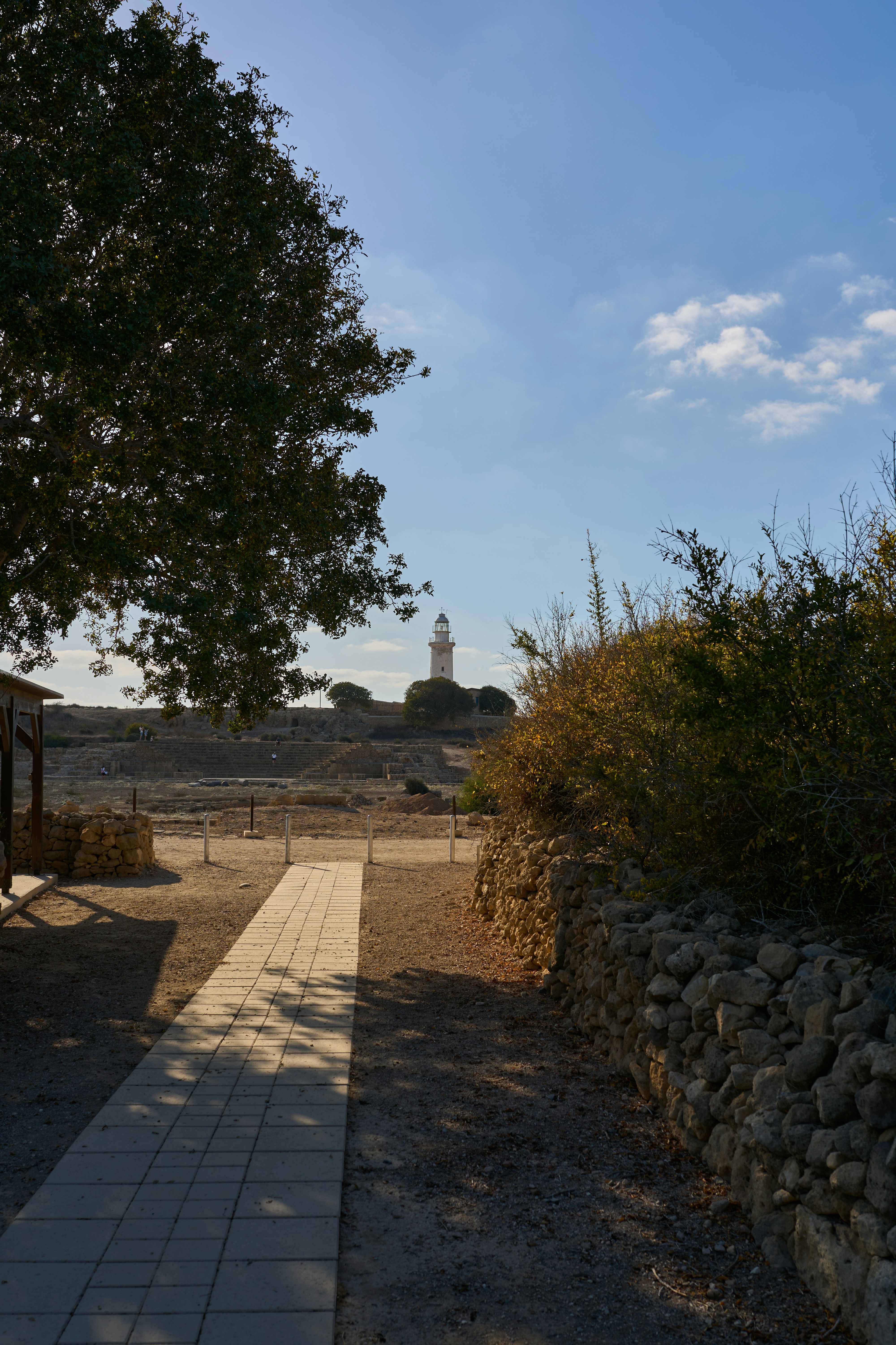 Pathway to History: A Journey Towards the Lighthouse