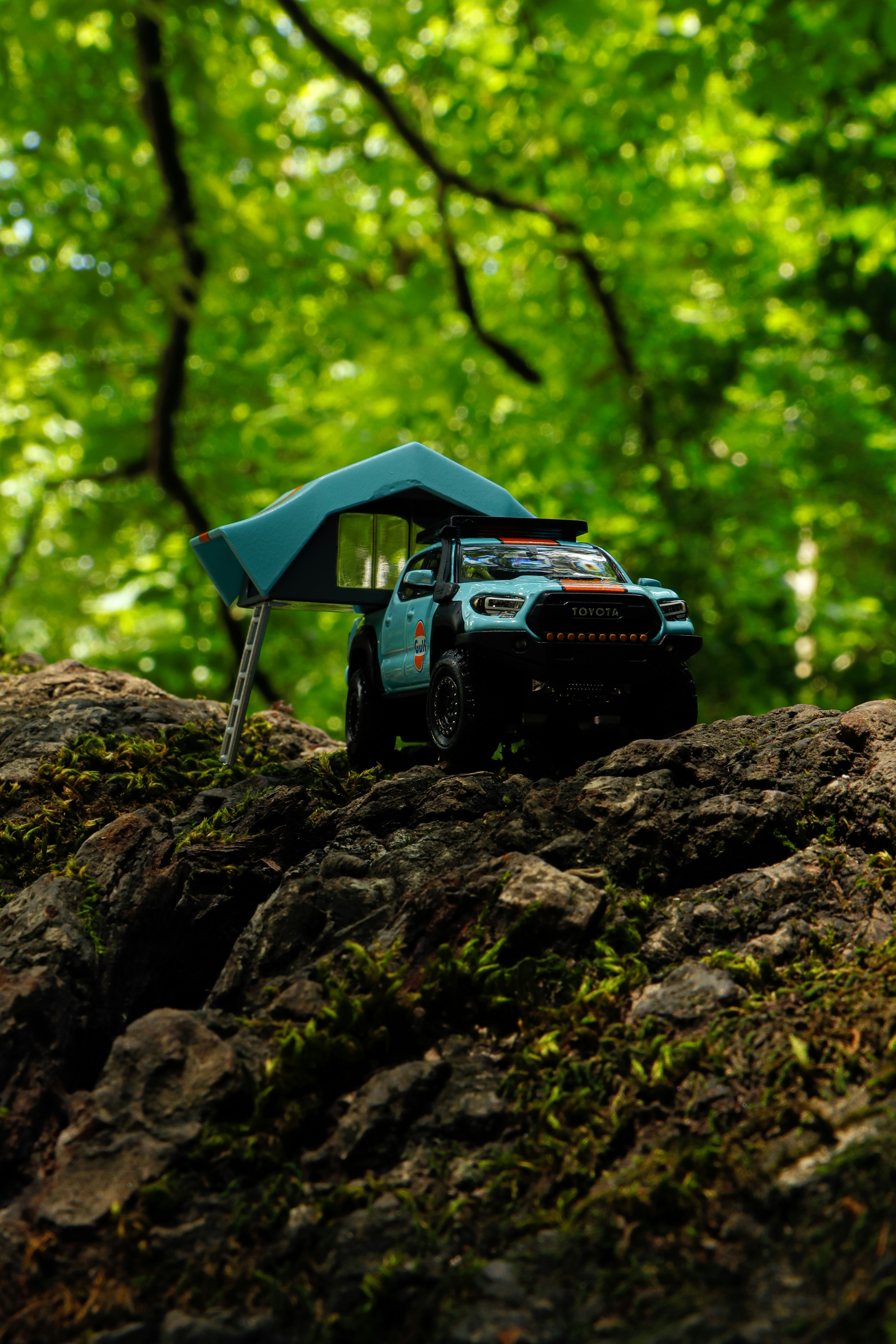 Adventure Awaits: A Toy Truck's Journey