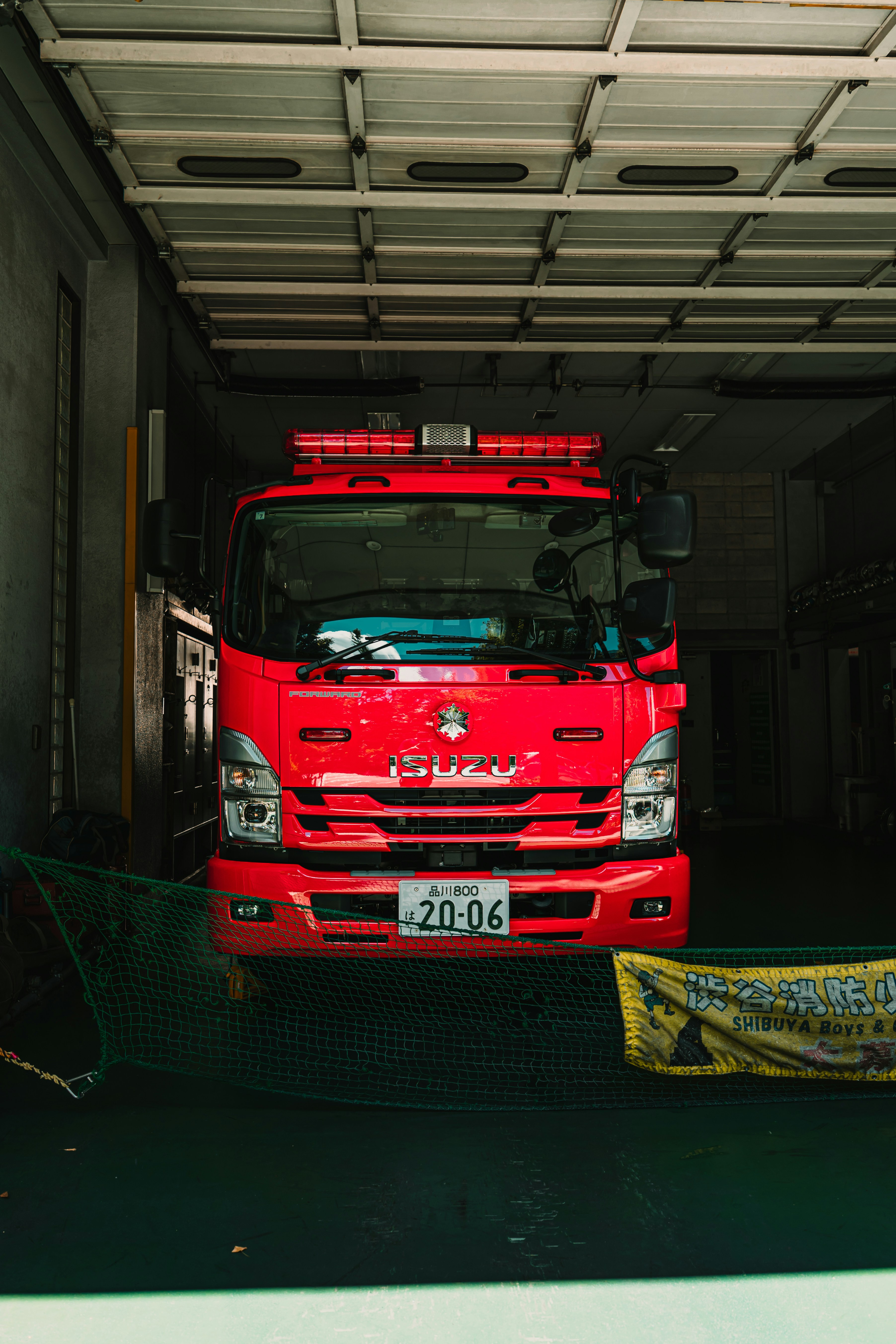 The Heart of Emergency Response: A Fire Truck at Rest
