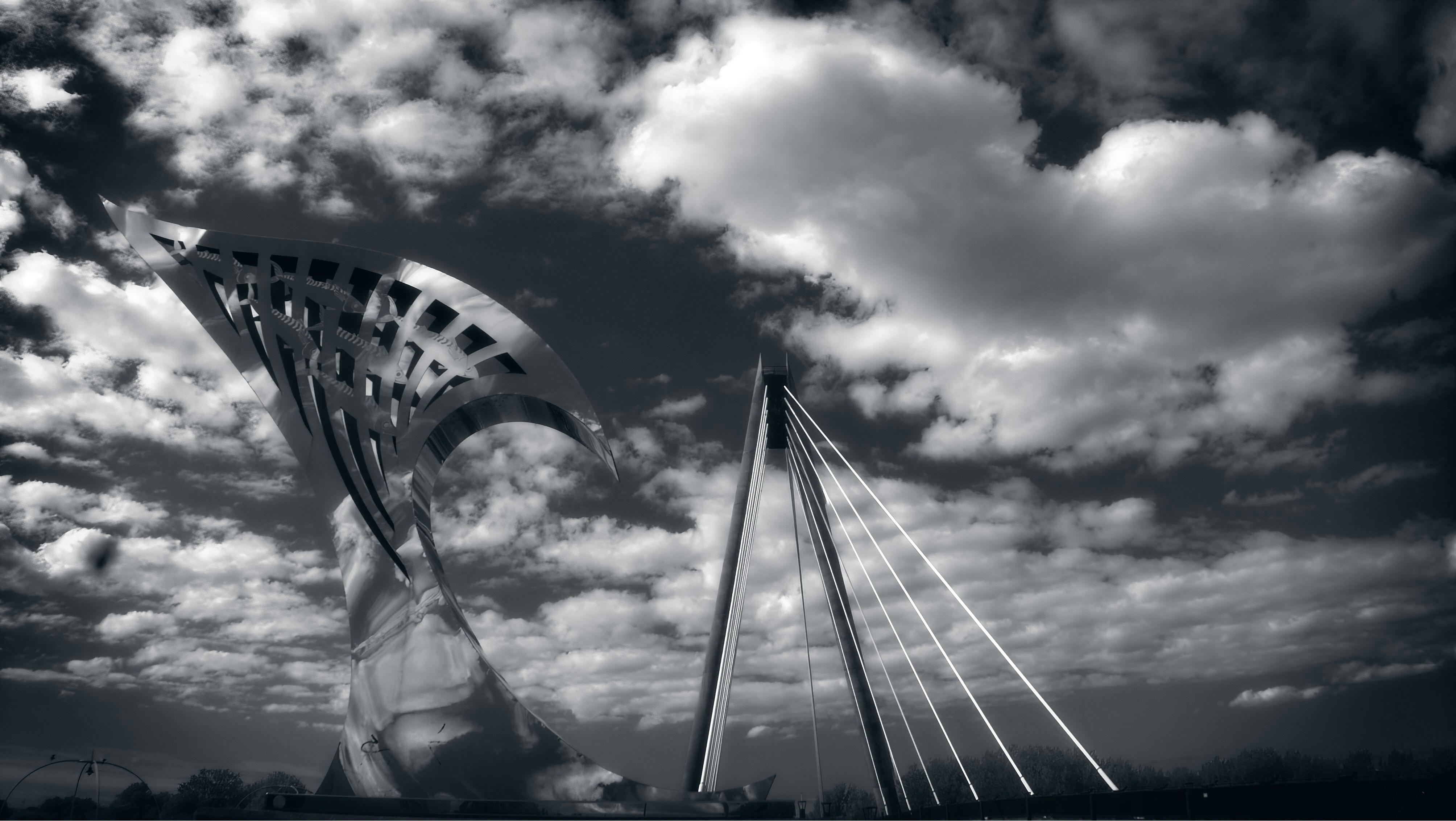 The Dance of Steel and Sky