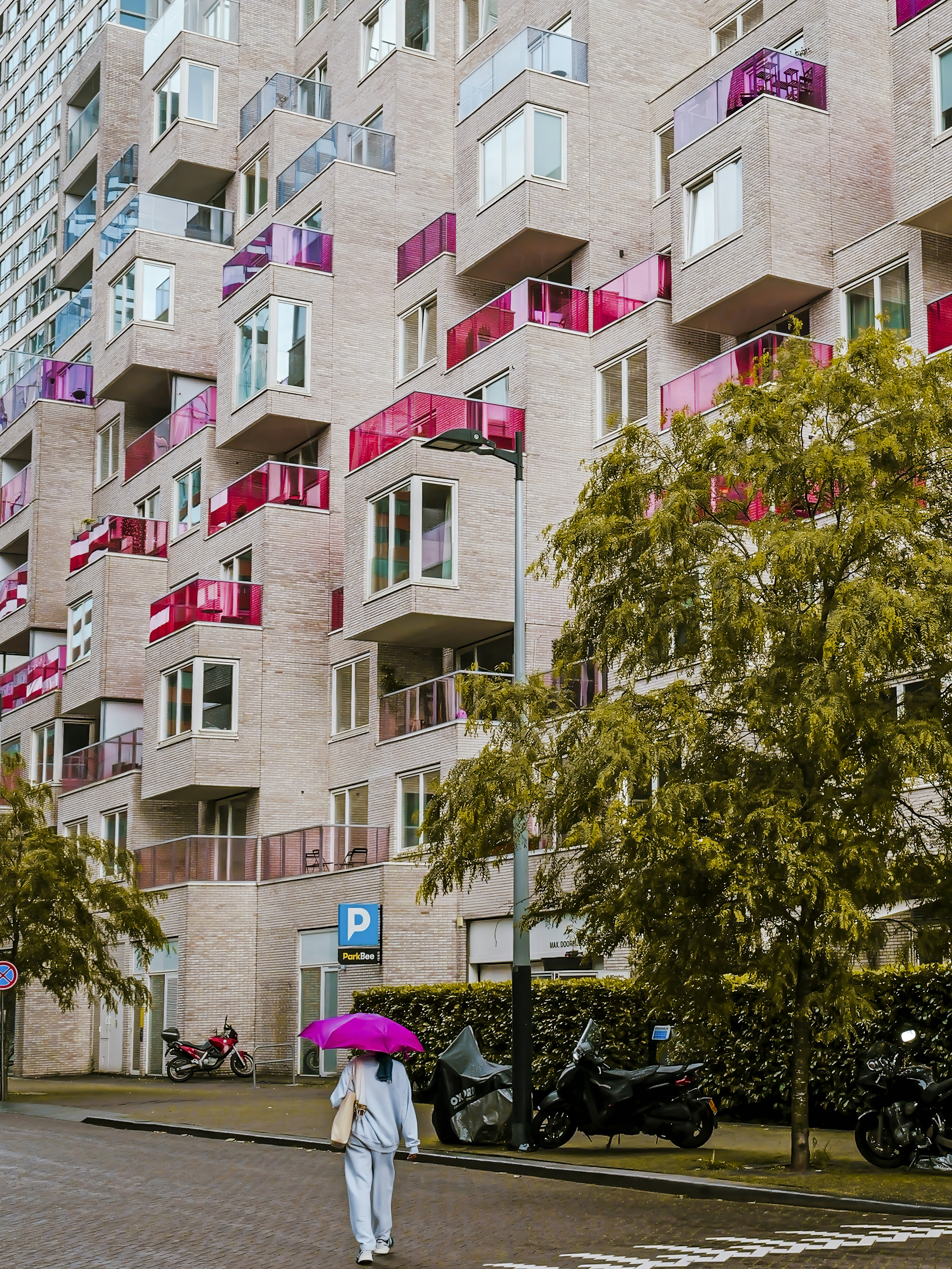 Urban Harmony: A Dance of Color and Geometry