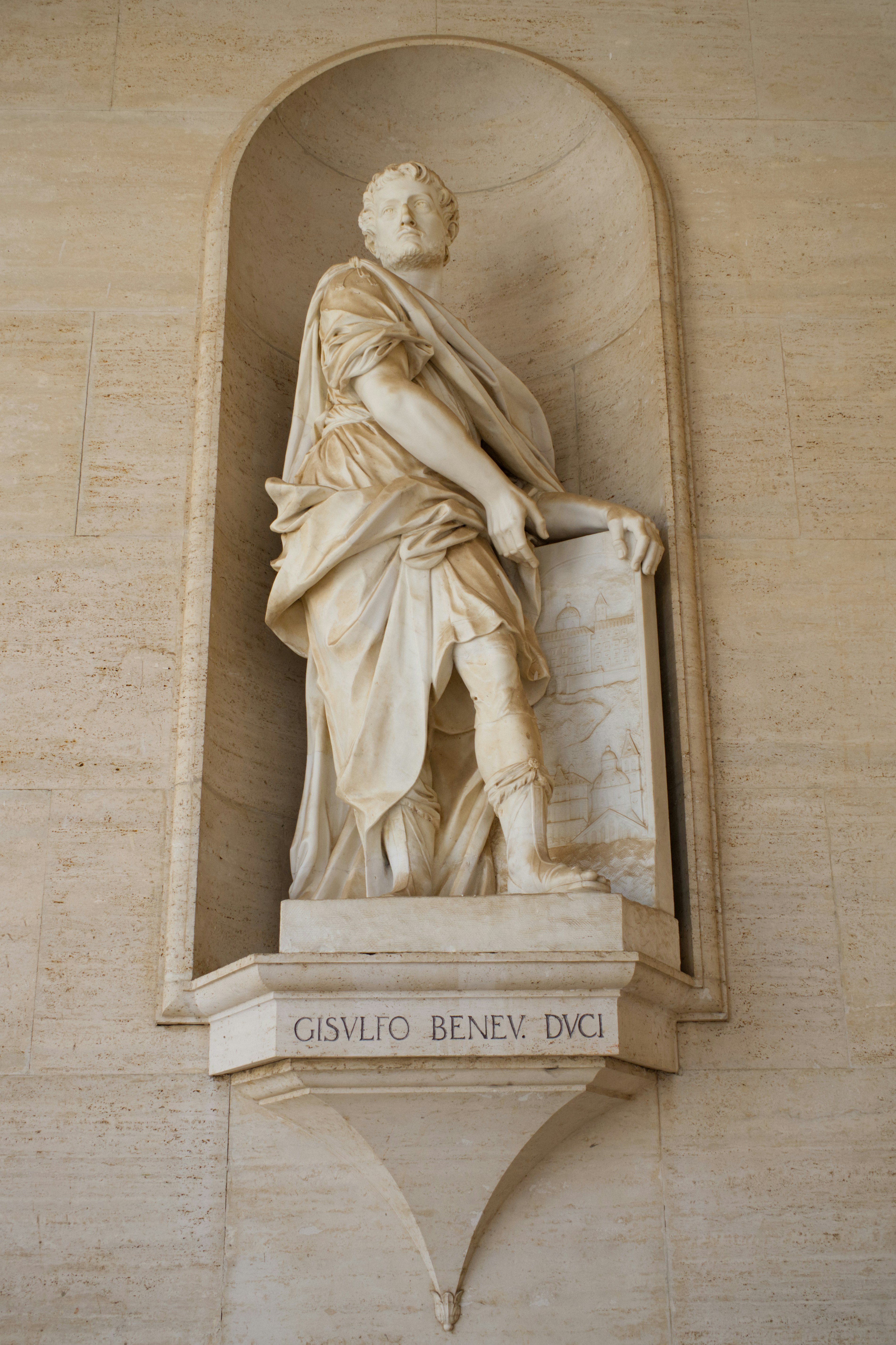 The Guardian of History: A Marble Tribute