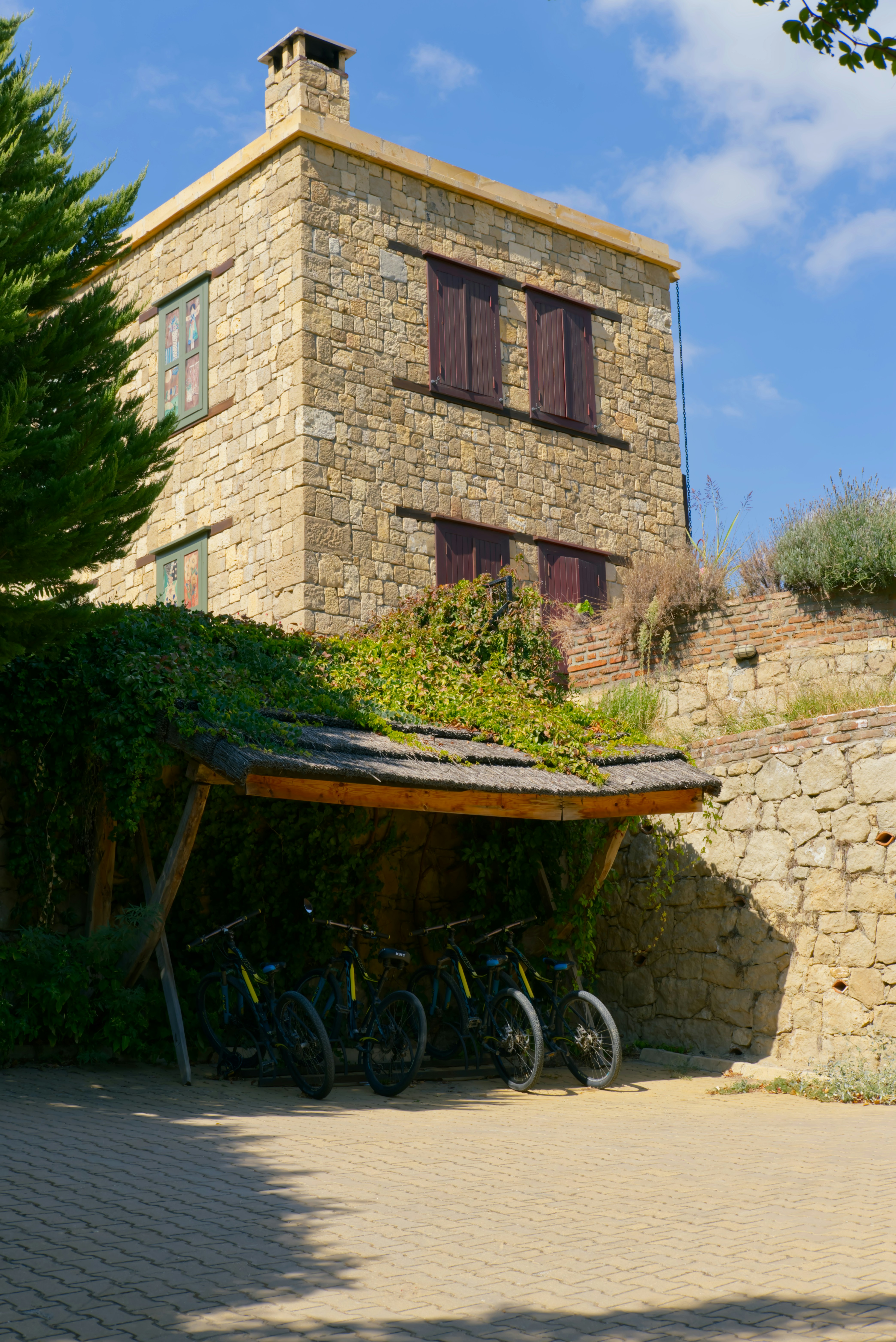 Rustic Retreat: The Stone Haven