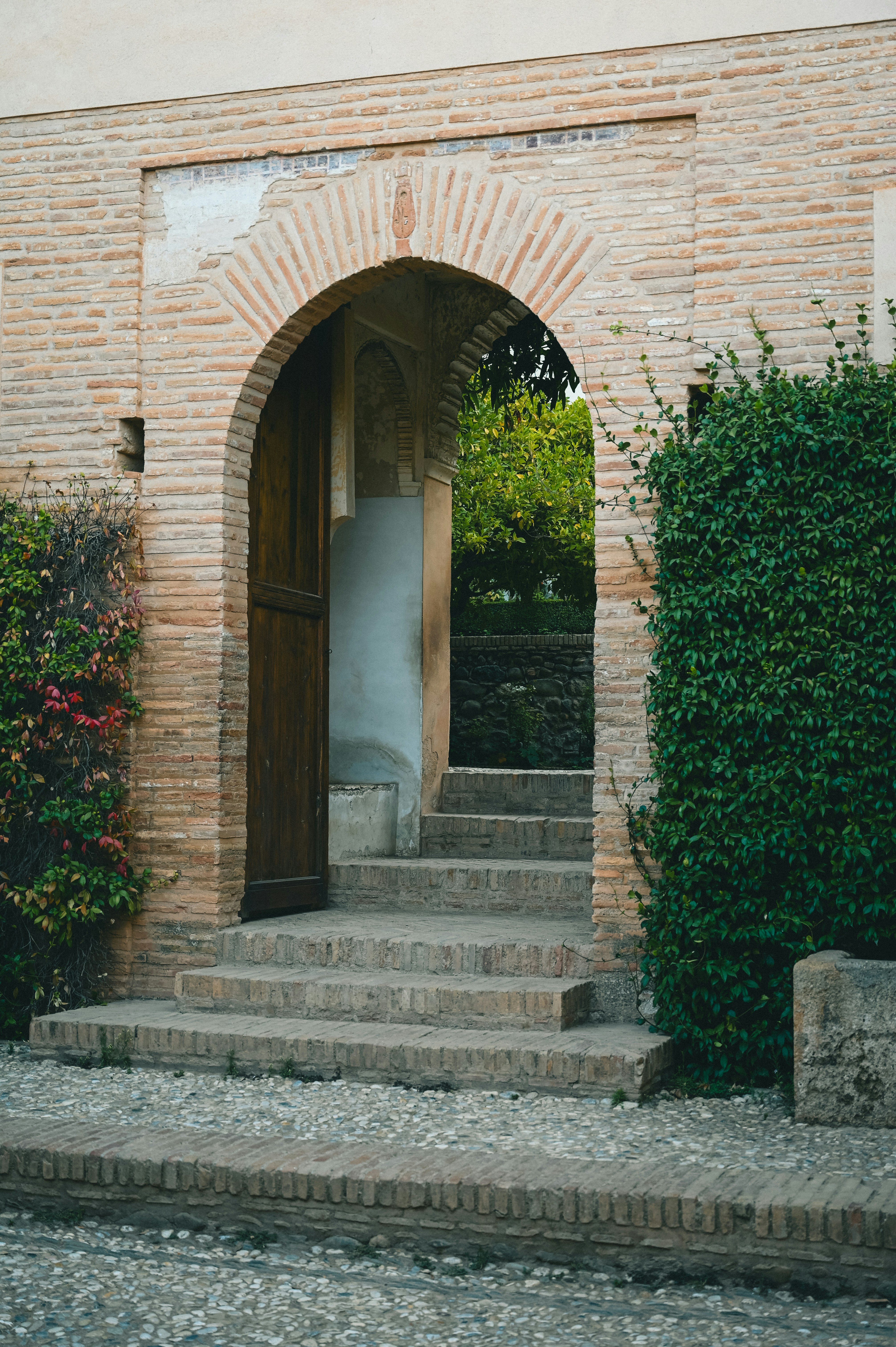 Gateway to Serenity: A Rustic Passageway