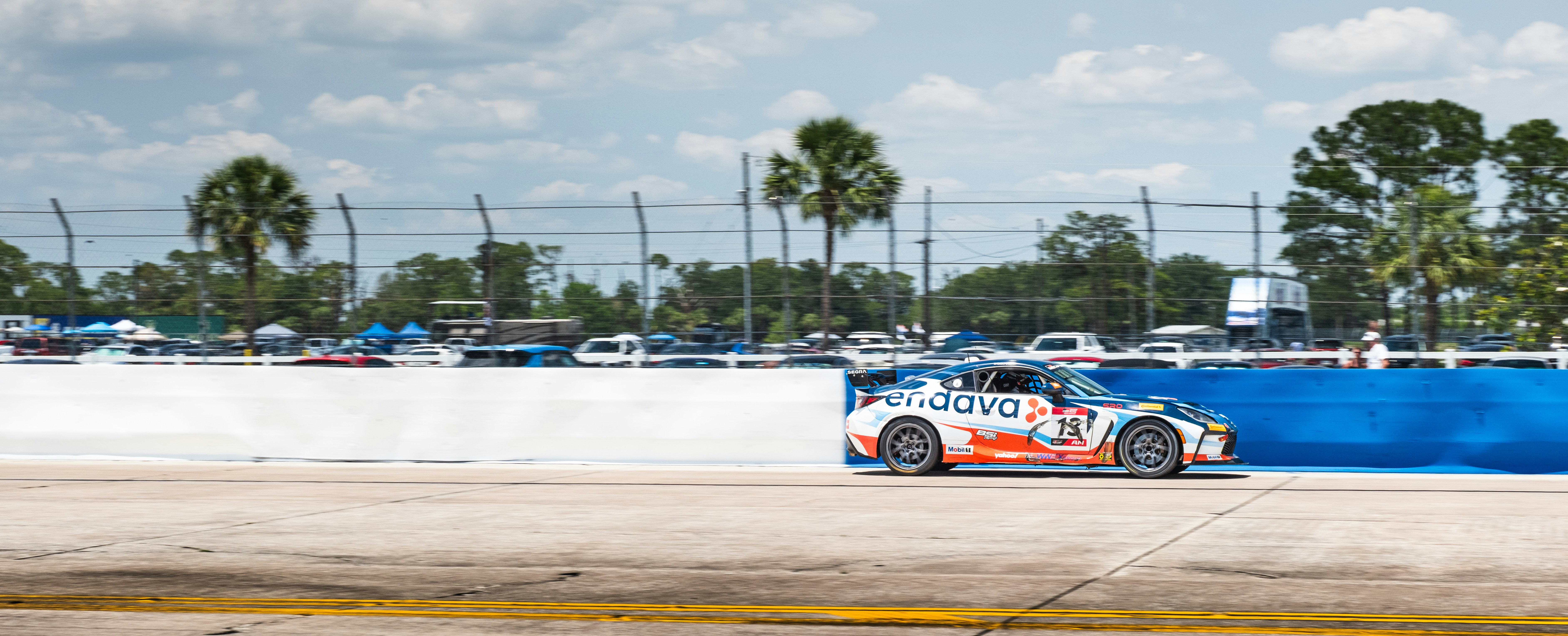Speeding Through the Heat: A Race Day Experience