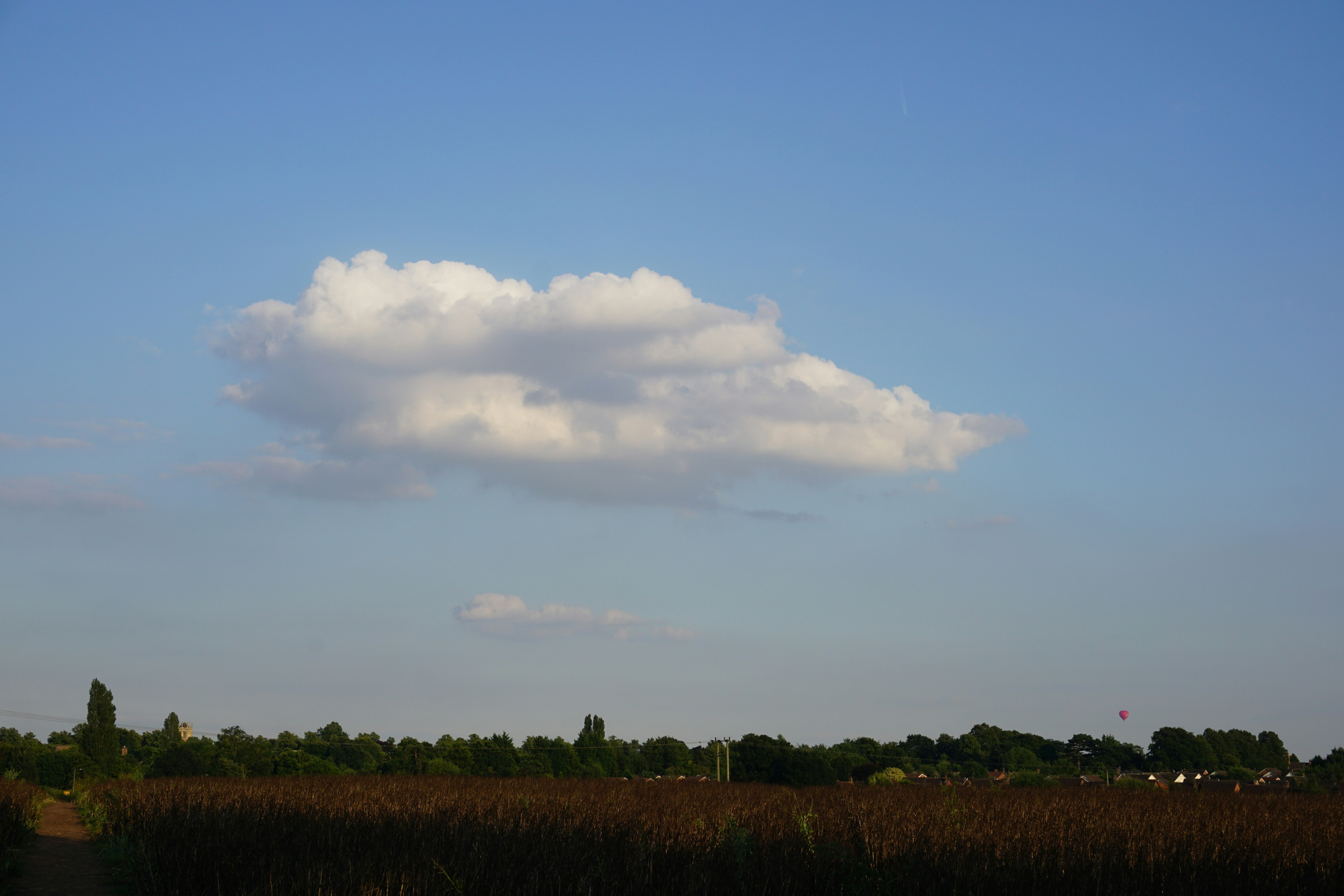 Whispers of the Sky: A Cloud's Solitary Journey