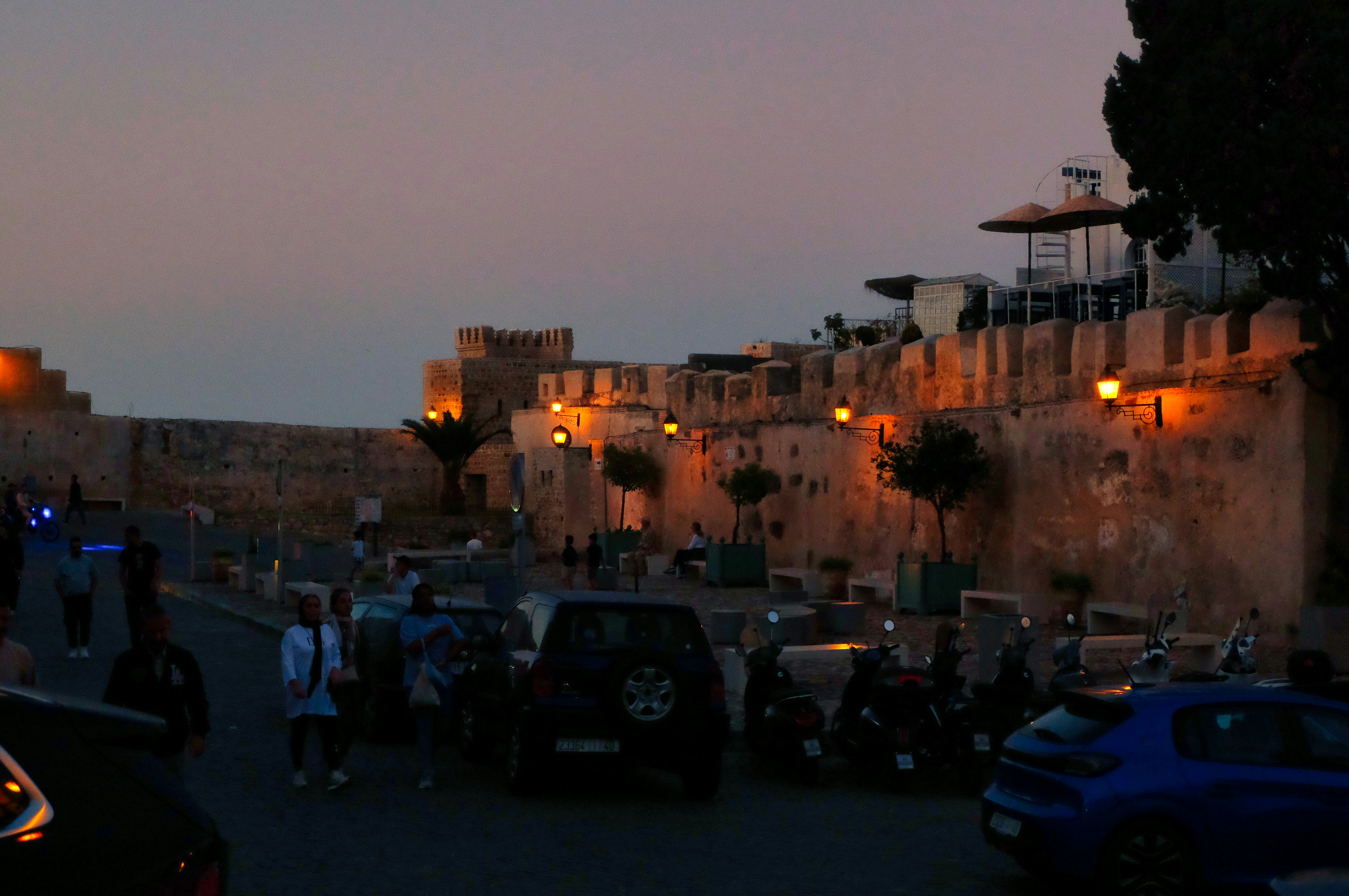 Twilight Serenity at the Ancient Fortress