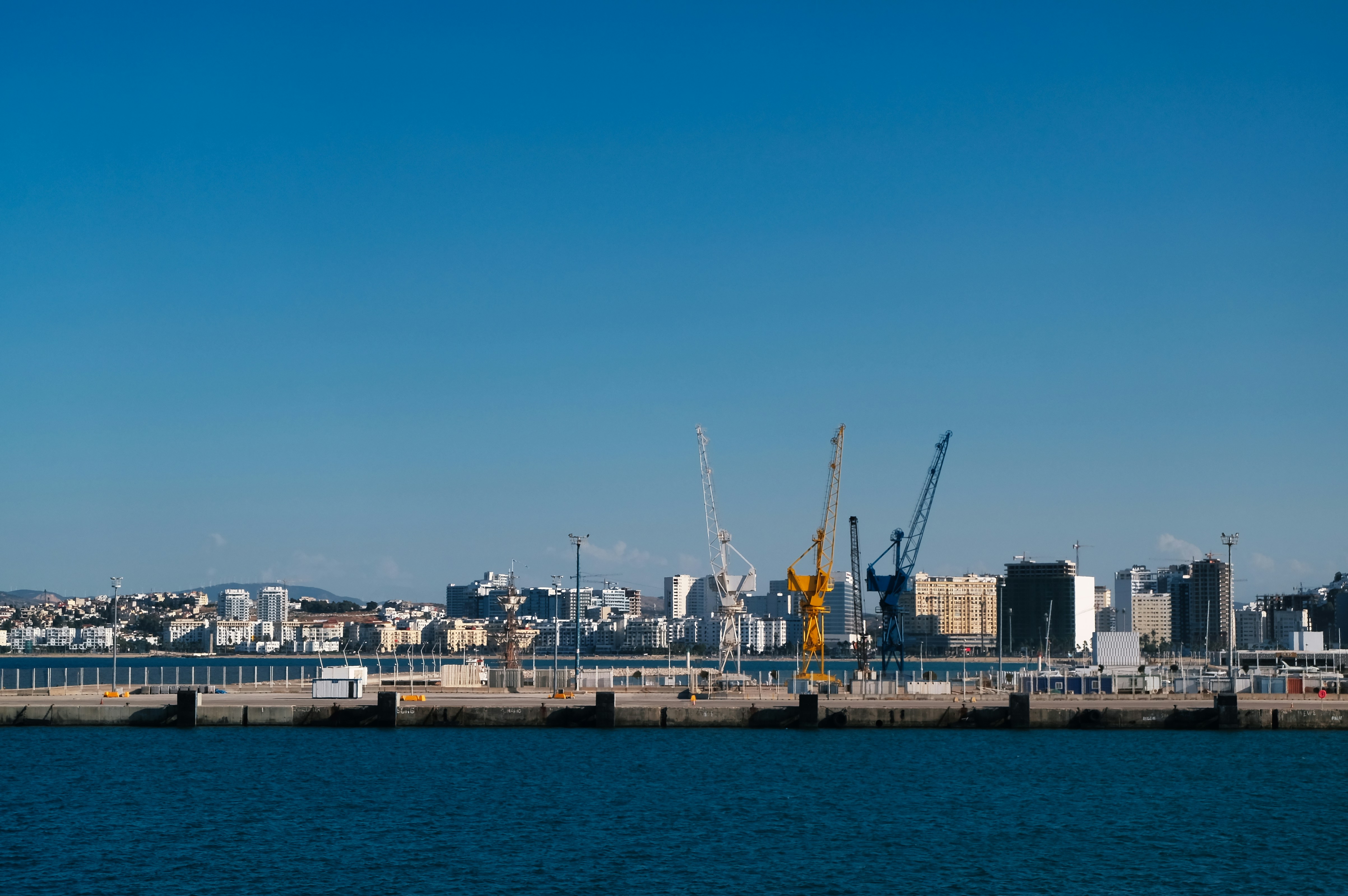 Harbor's Industrial Symphony