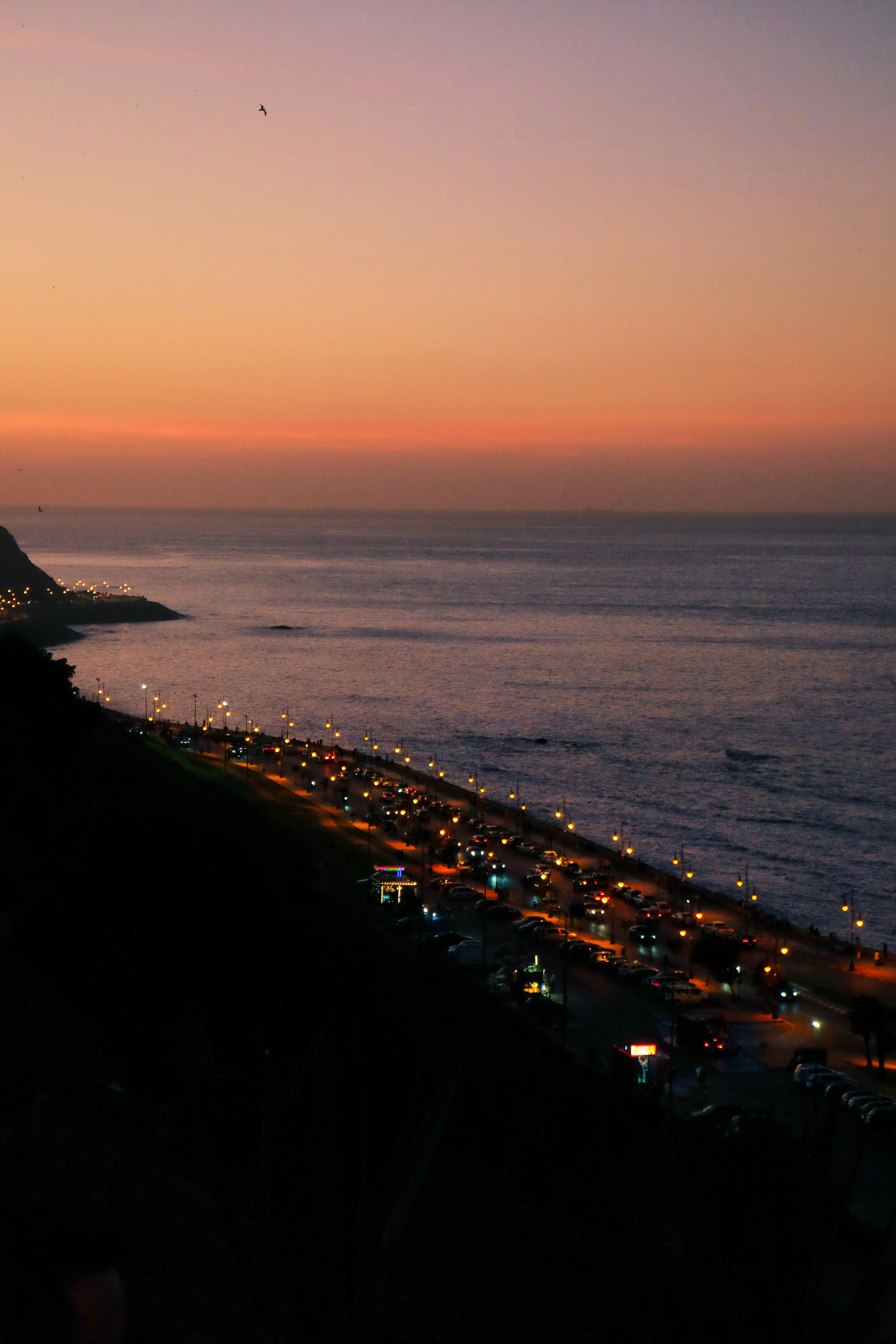 Twilight Reflections on Coastal Serenity