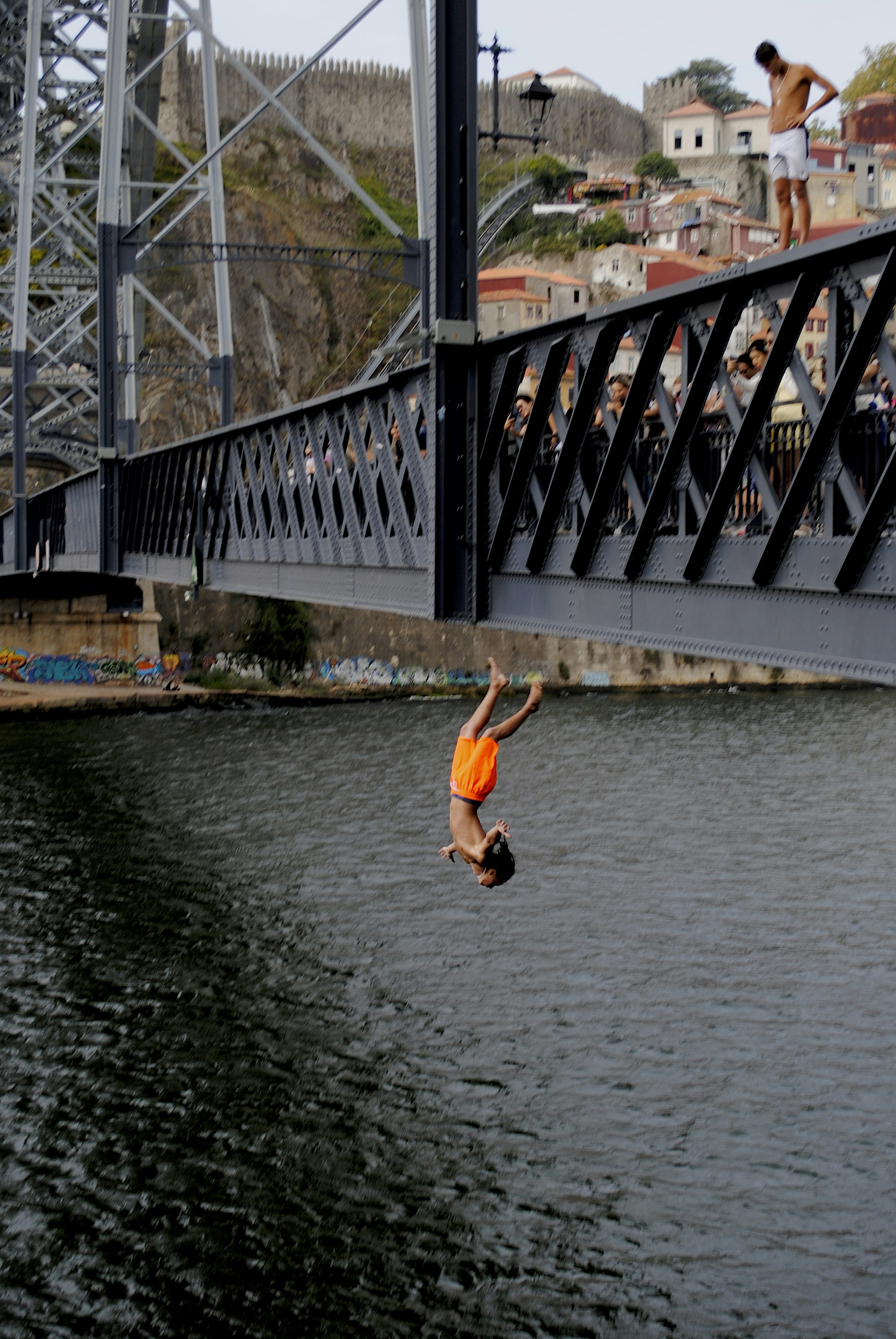 Gravity's Embrace: The Dive of Daring