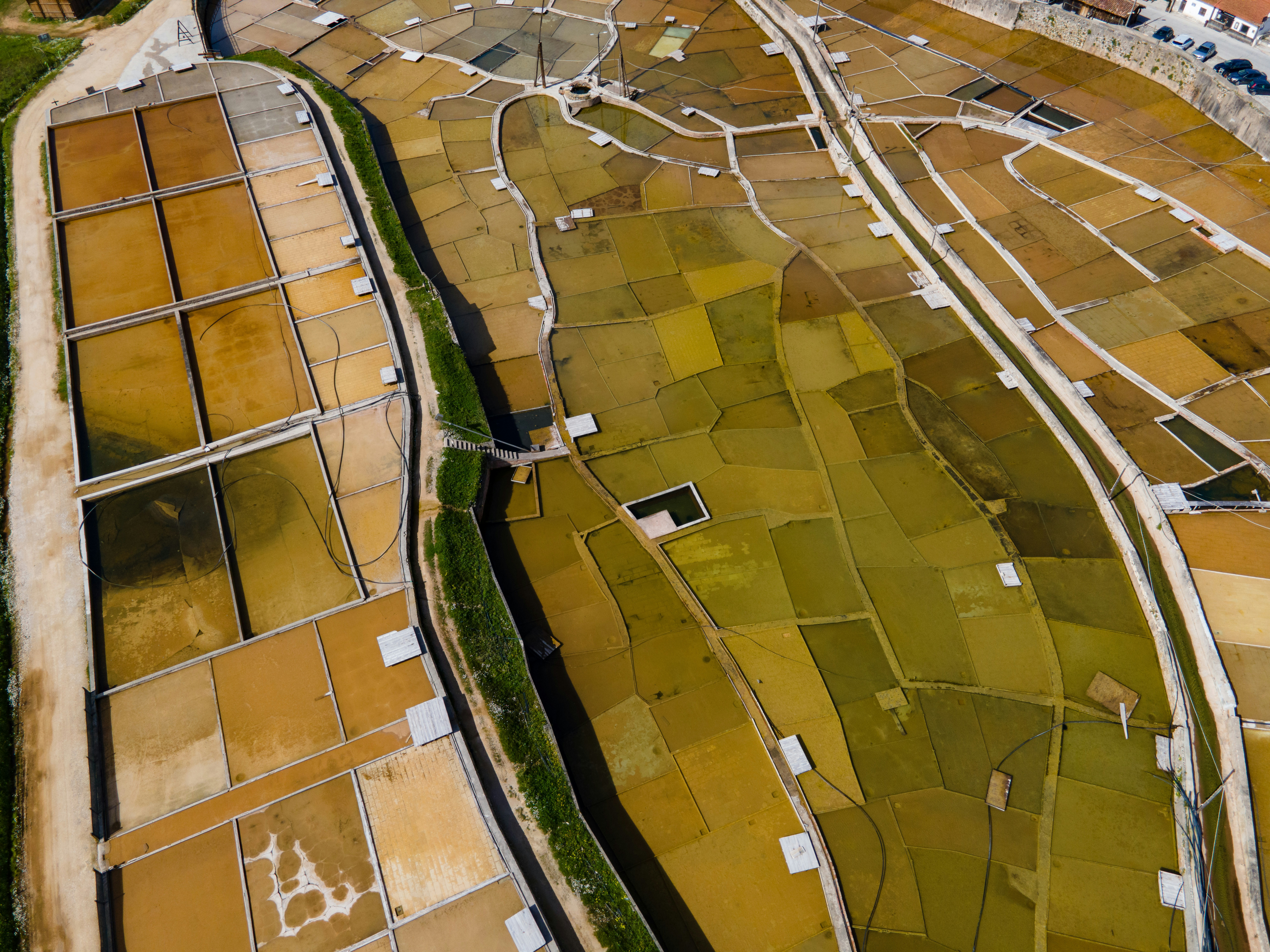Geometric Harmony: The Art of Salt Pans