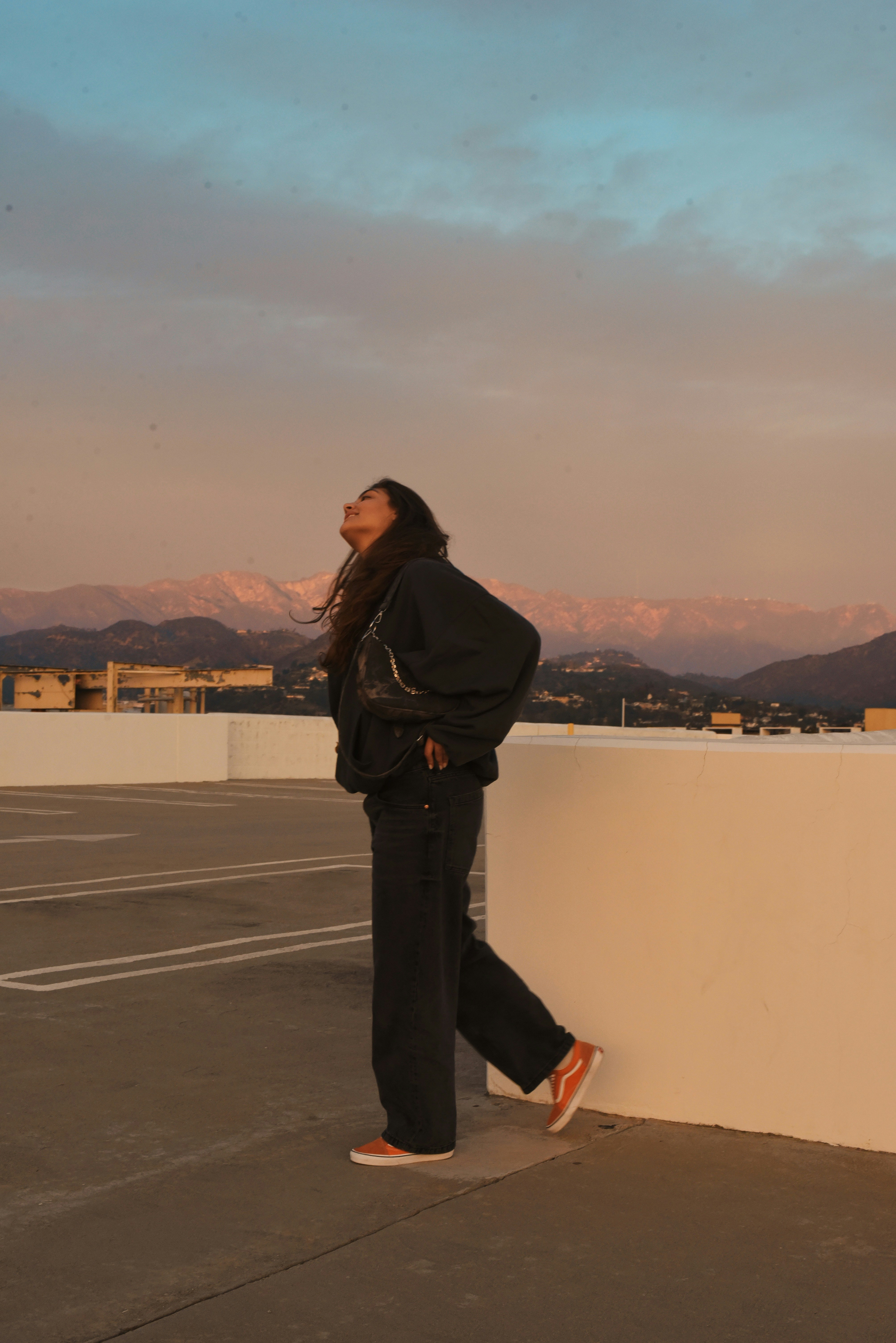 Serenity at Sunset: A Moment of Reflection