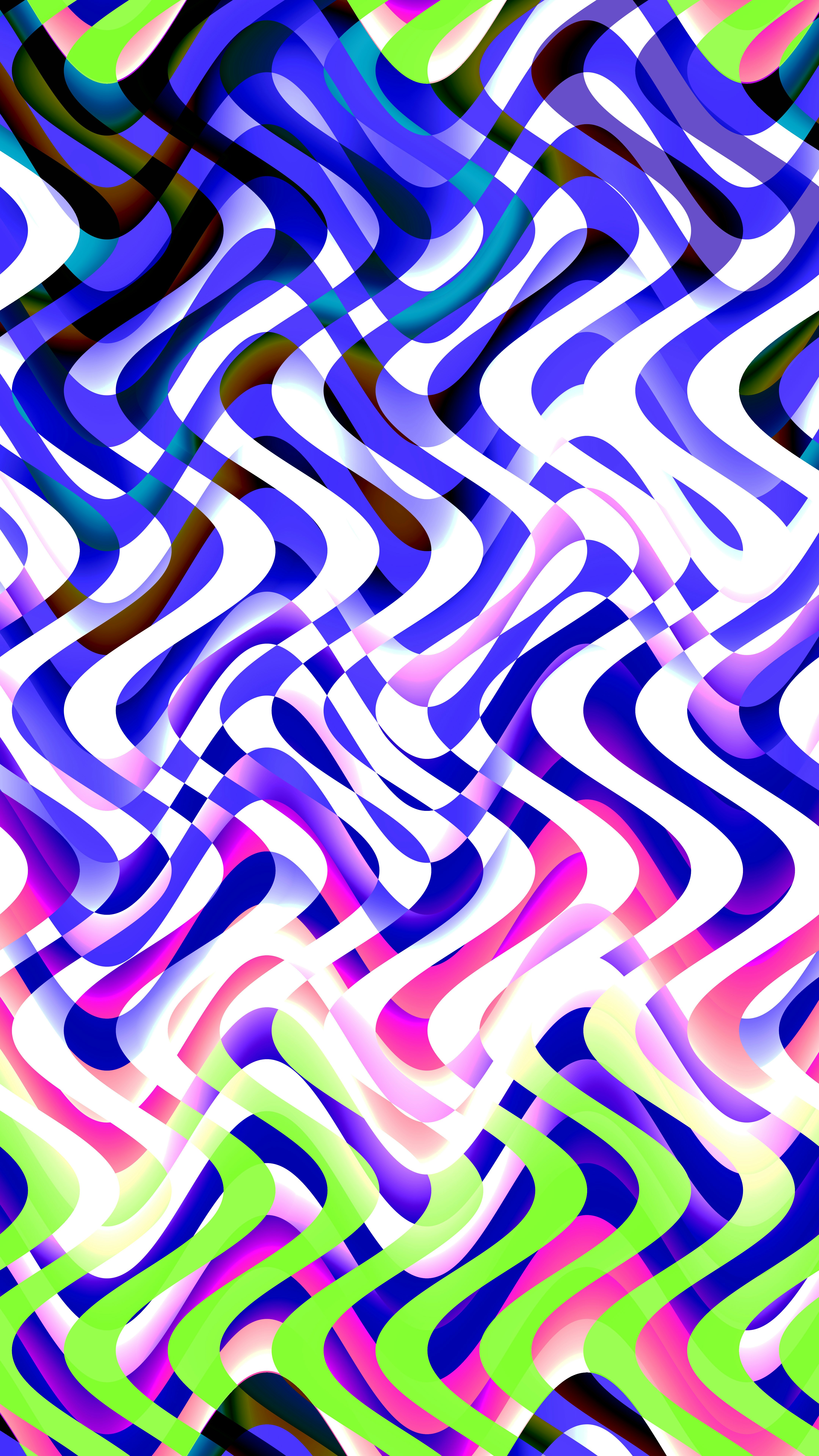 Abstract wavy pattern with vibrant colors photo – Free Background Image ...