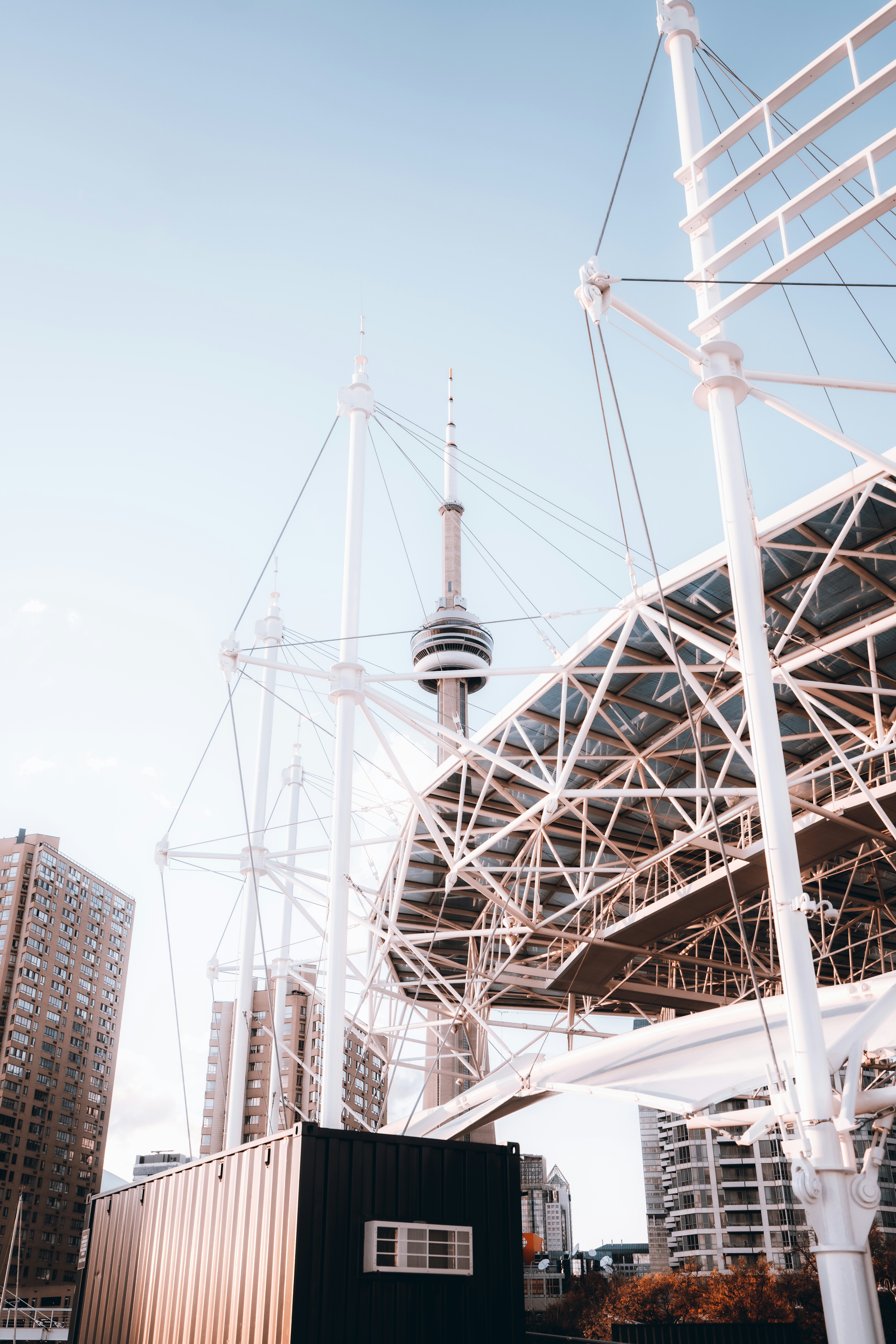 Urban Silhouette: A Dance of Structure and Sky
