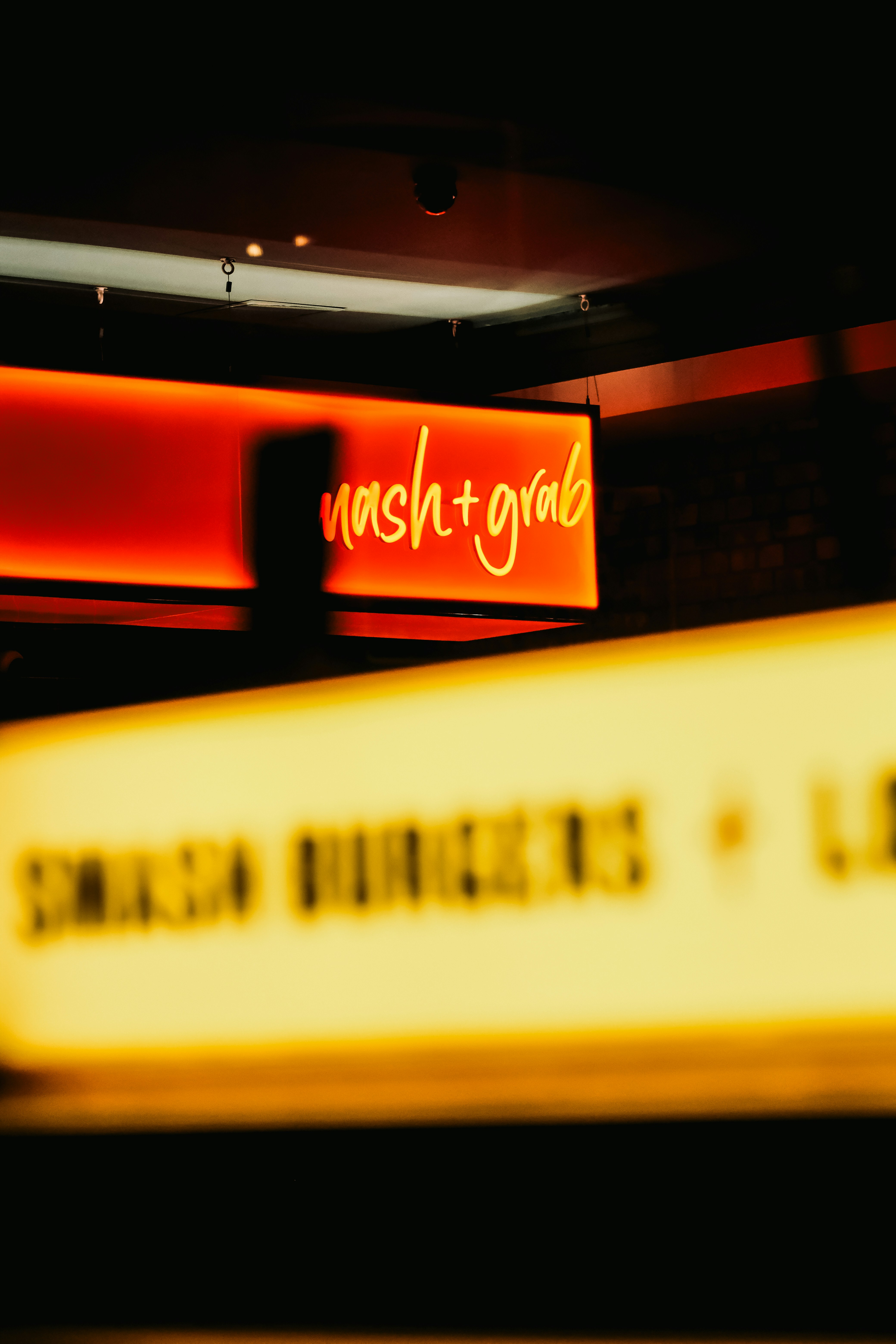 Neon Delights: A Culinary Invitation